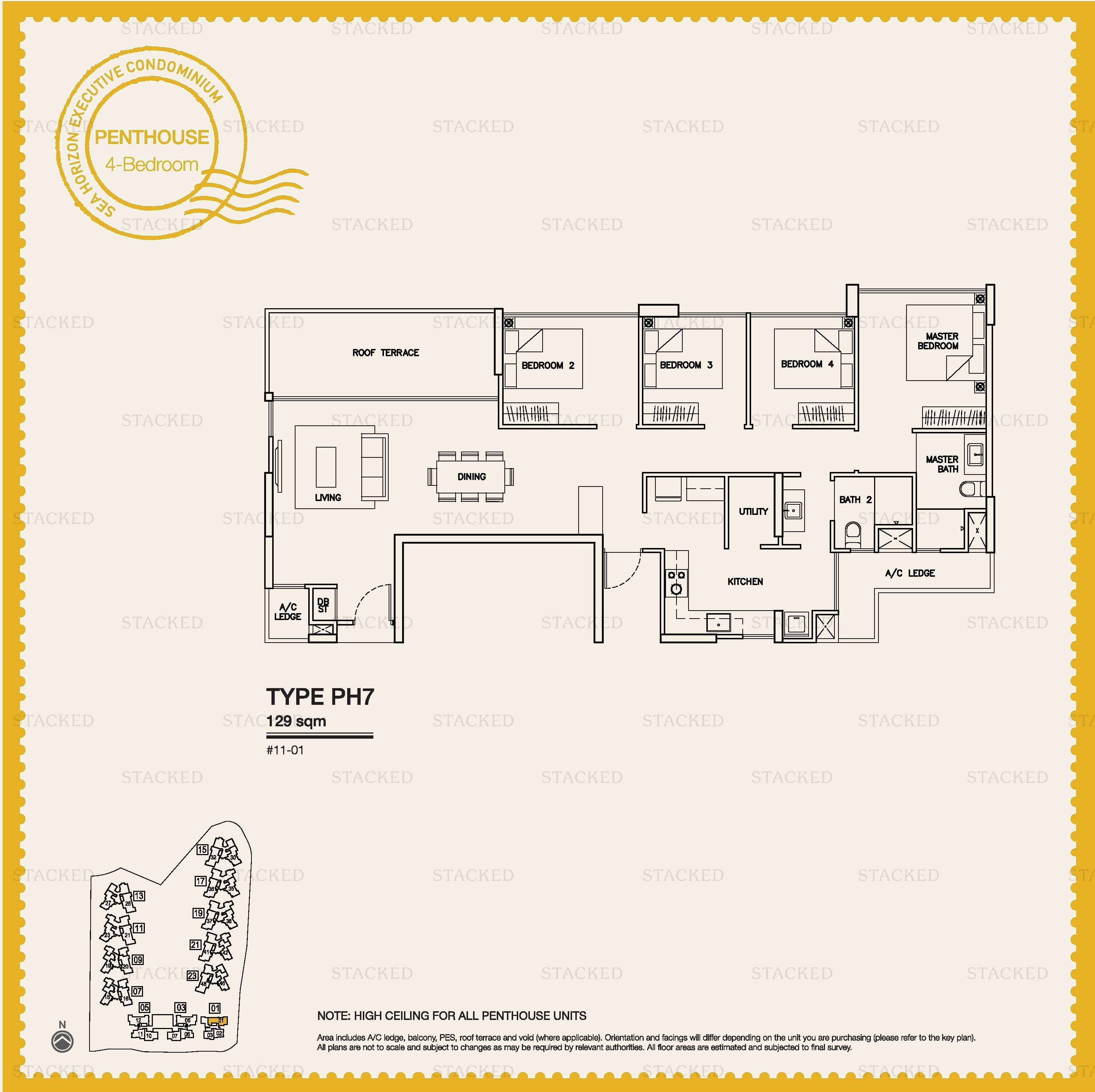 Stacked homes - Sea Horizon Singapore Condo Floor Plans, Images And ...
