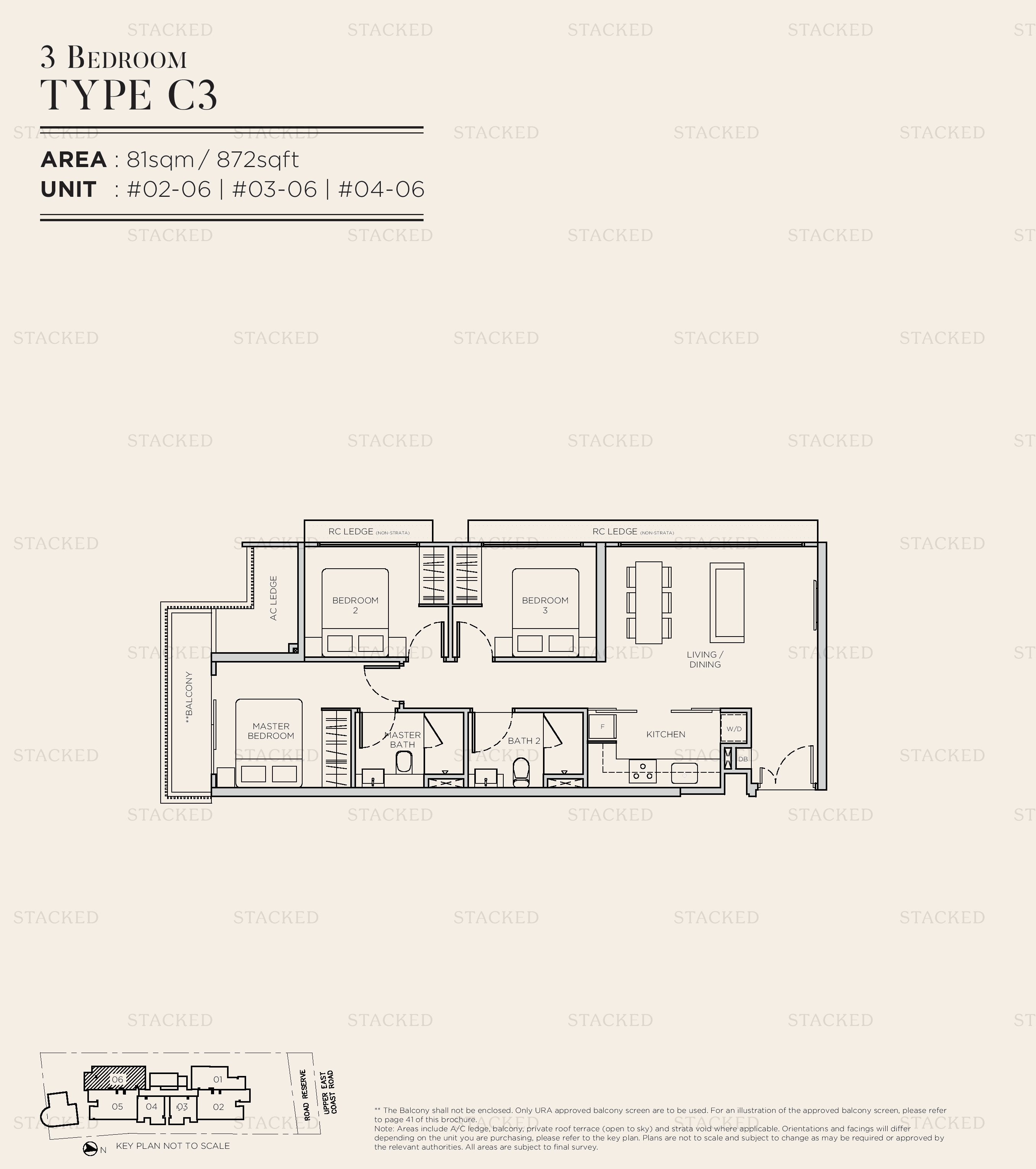 Stacked homes - Sea Pavilion Residences Singapore Condo Floor Plans ...