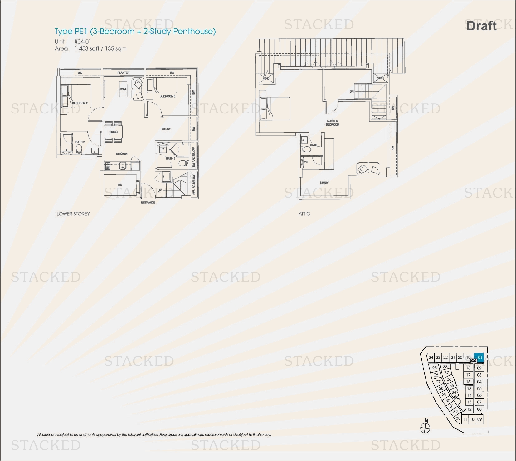 Stacked homes - Siglap V Singapore Condo Floor Plans, Images And ...