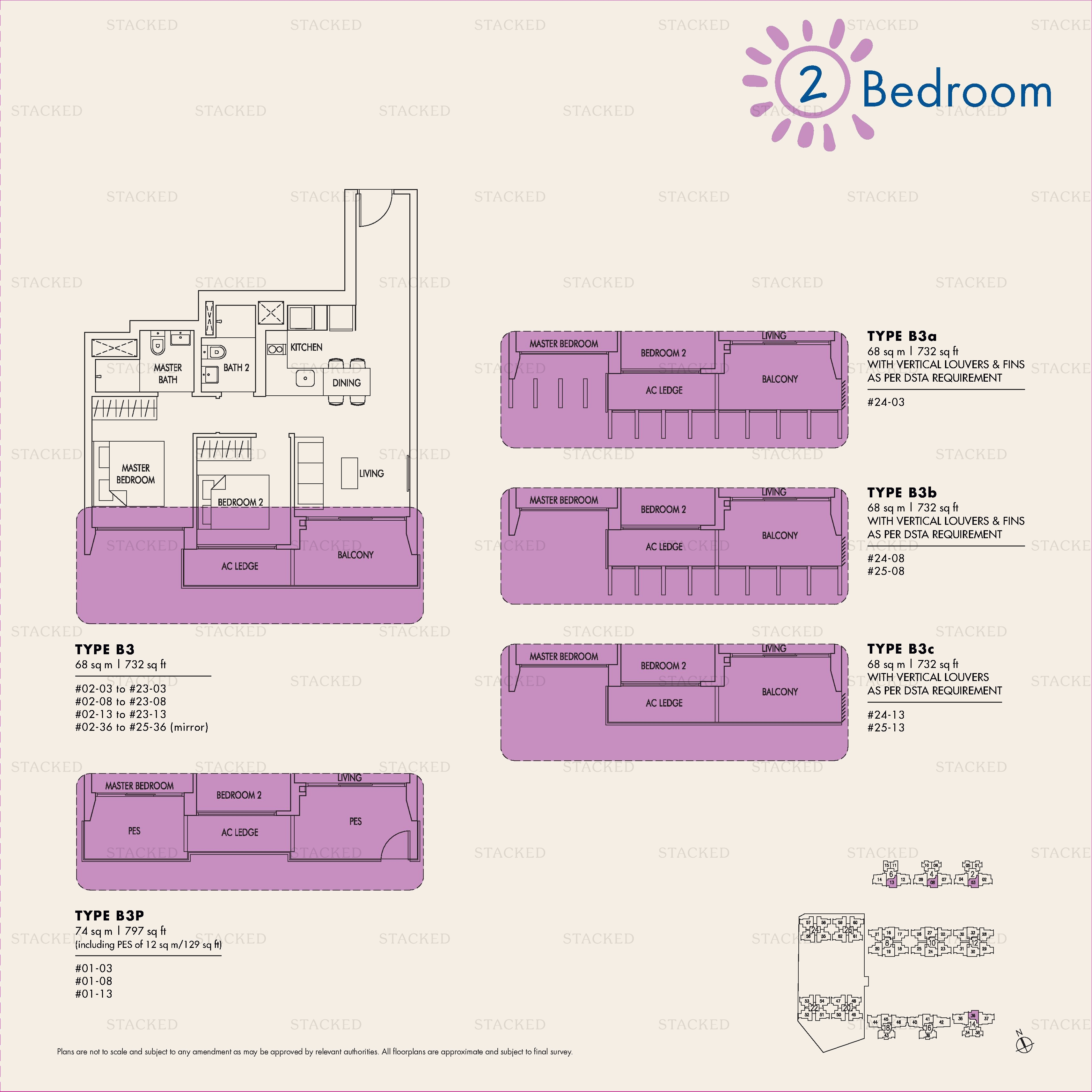 Stacked homes - Sol Acres Singapore Condo Floor Plans, Images And ...