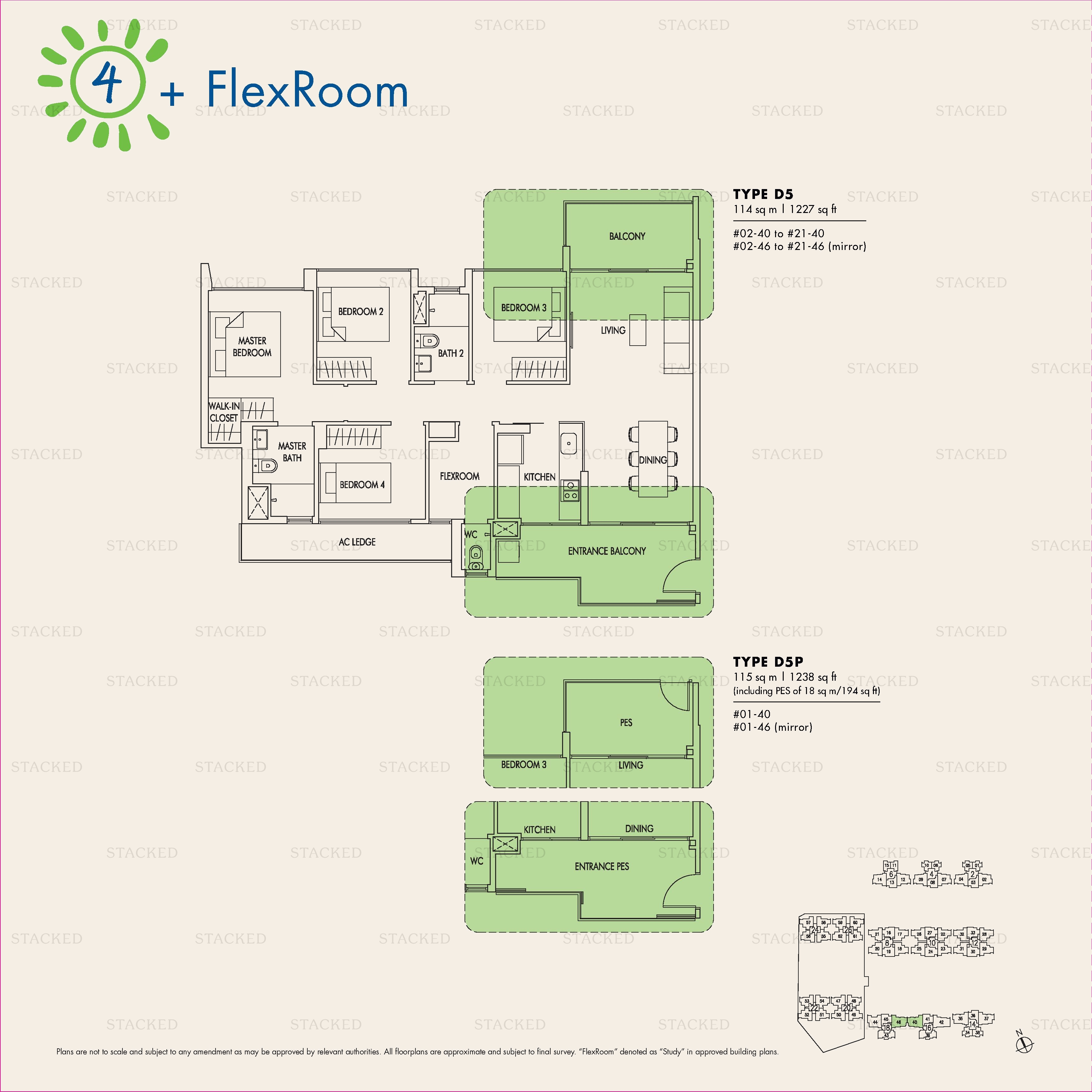 Stacked homes - Sol Acres Singapore Condo Floor Plans, Images And ...