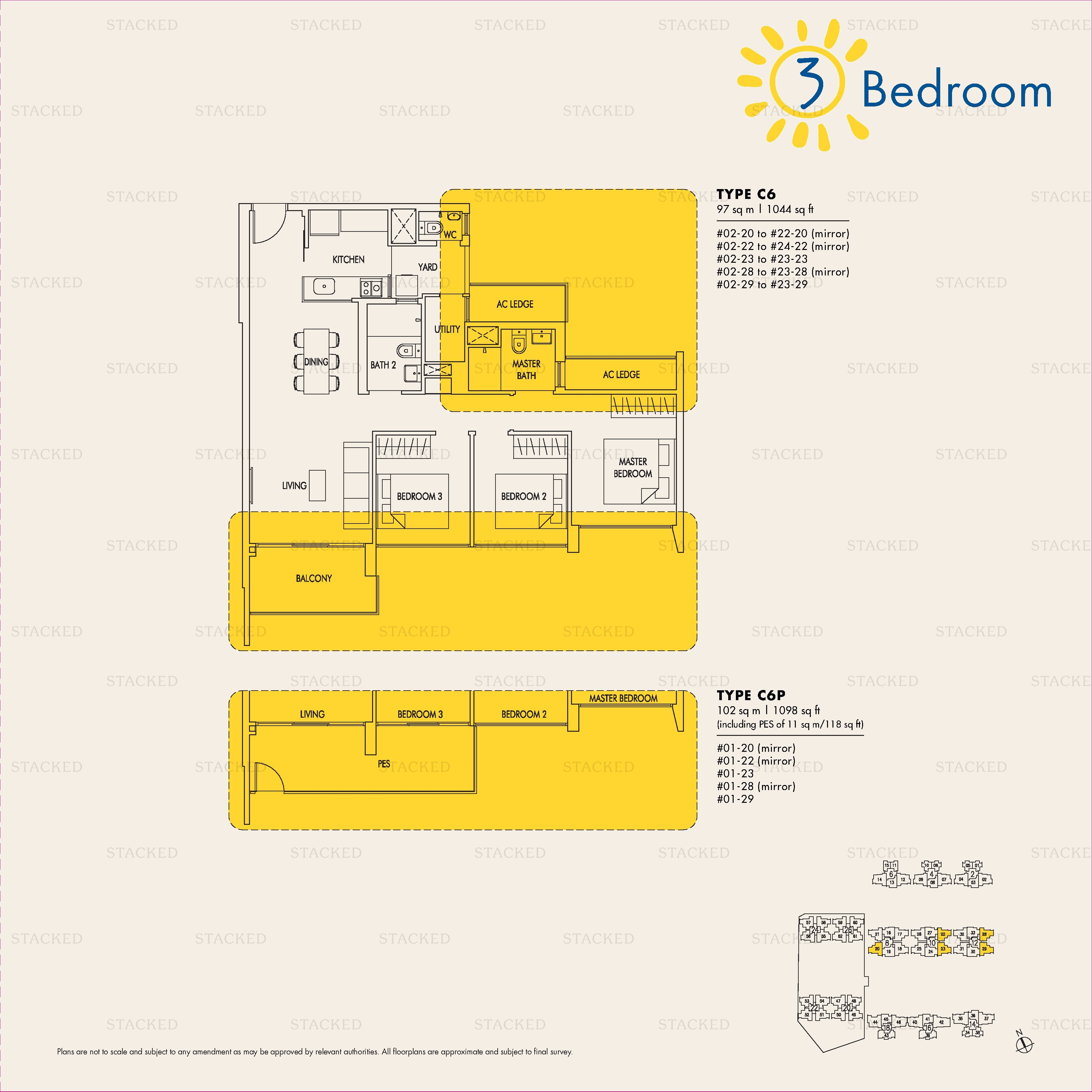 Stacked homes - Sol Acres Singapore Condo Floor Plans, Images And ...