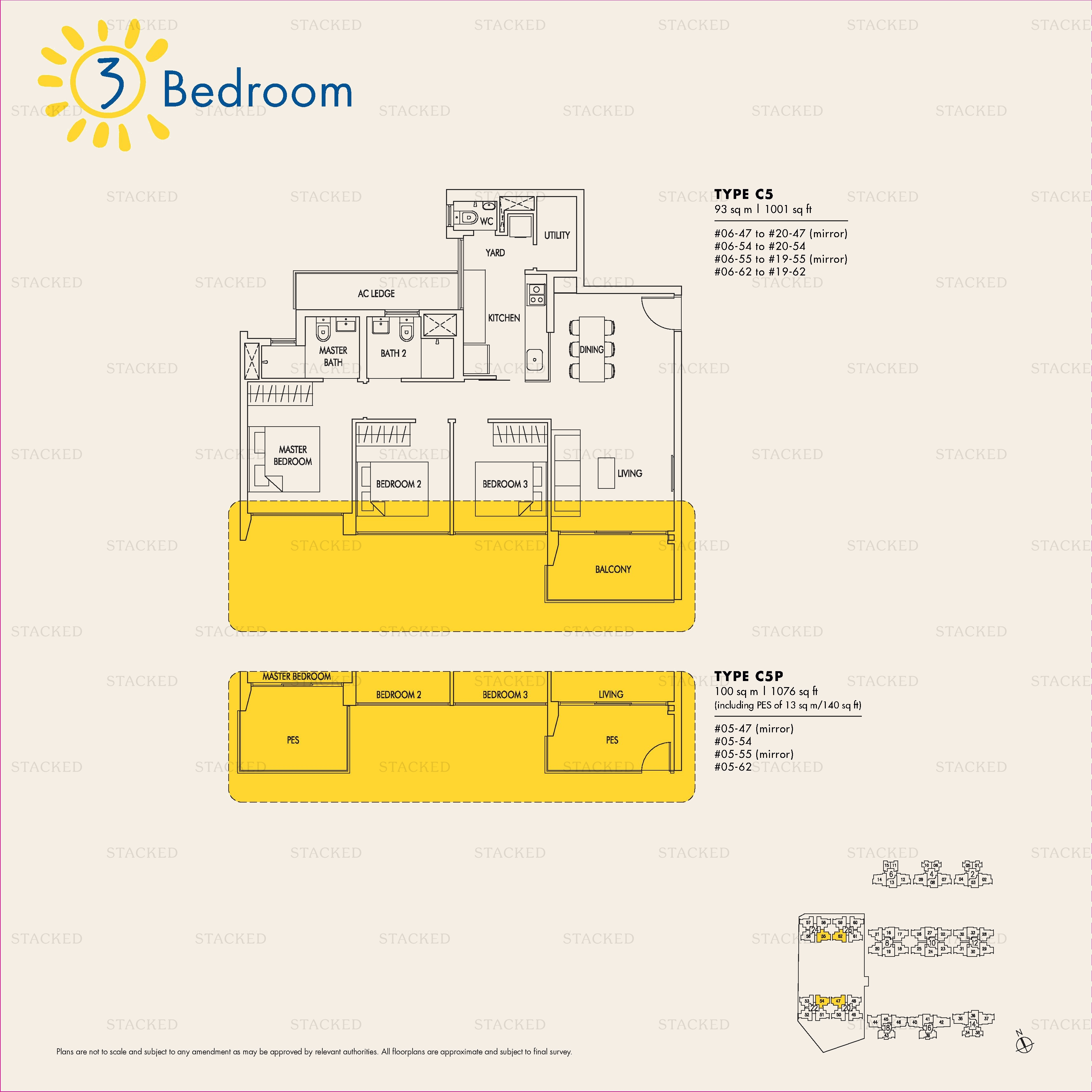 Stacked homes - Sol Acres Singapore Condo Floor Plans, Images And ...