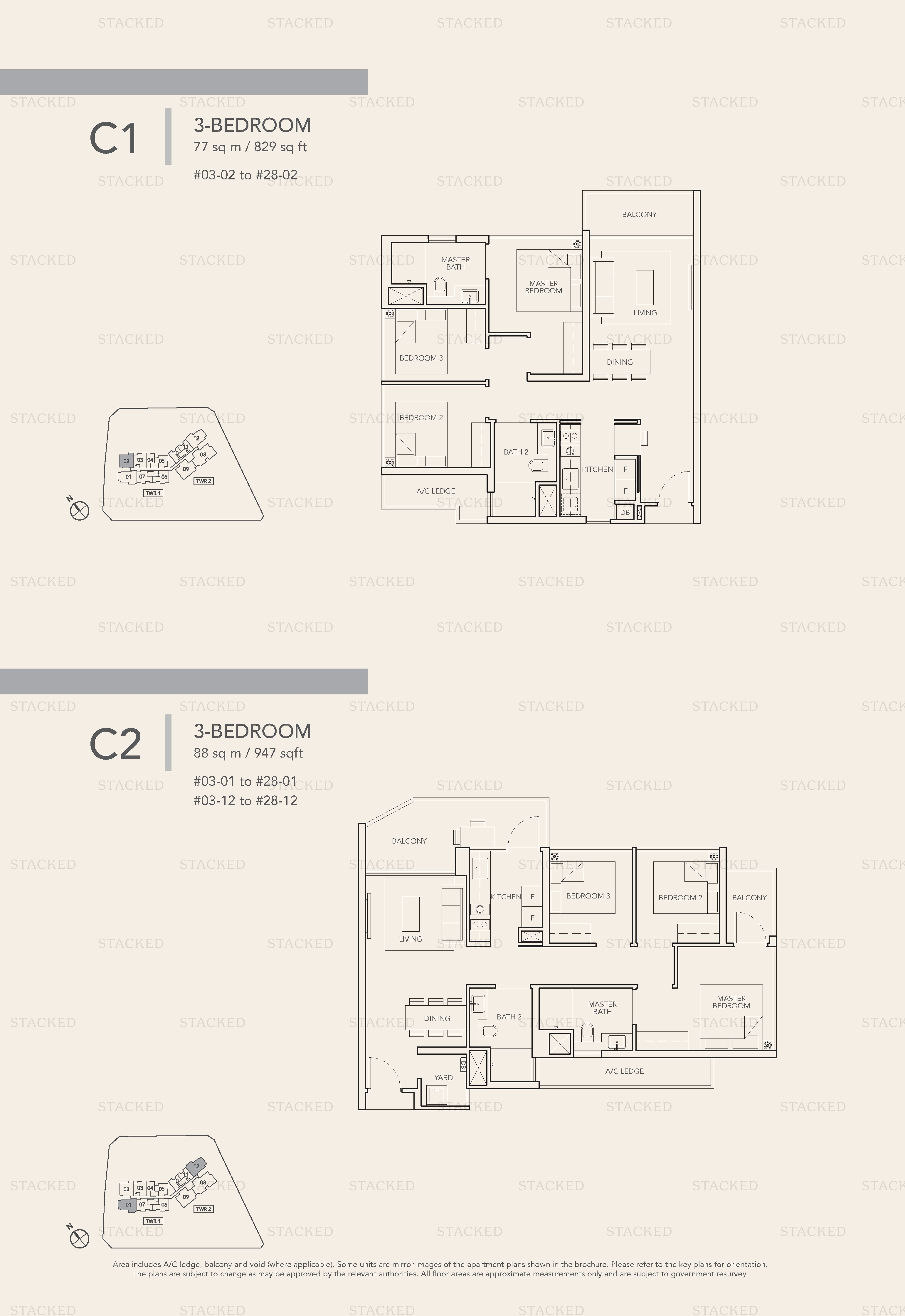 Stacked homes - Sturdee Residences Singapore Condo Floor Plans, Images ...