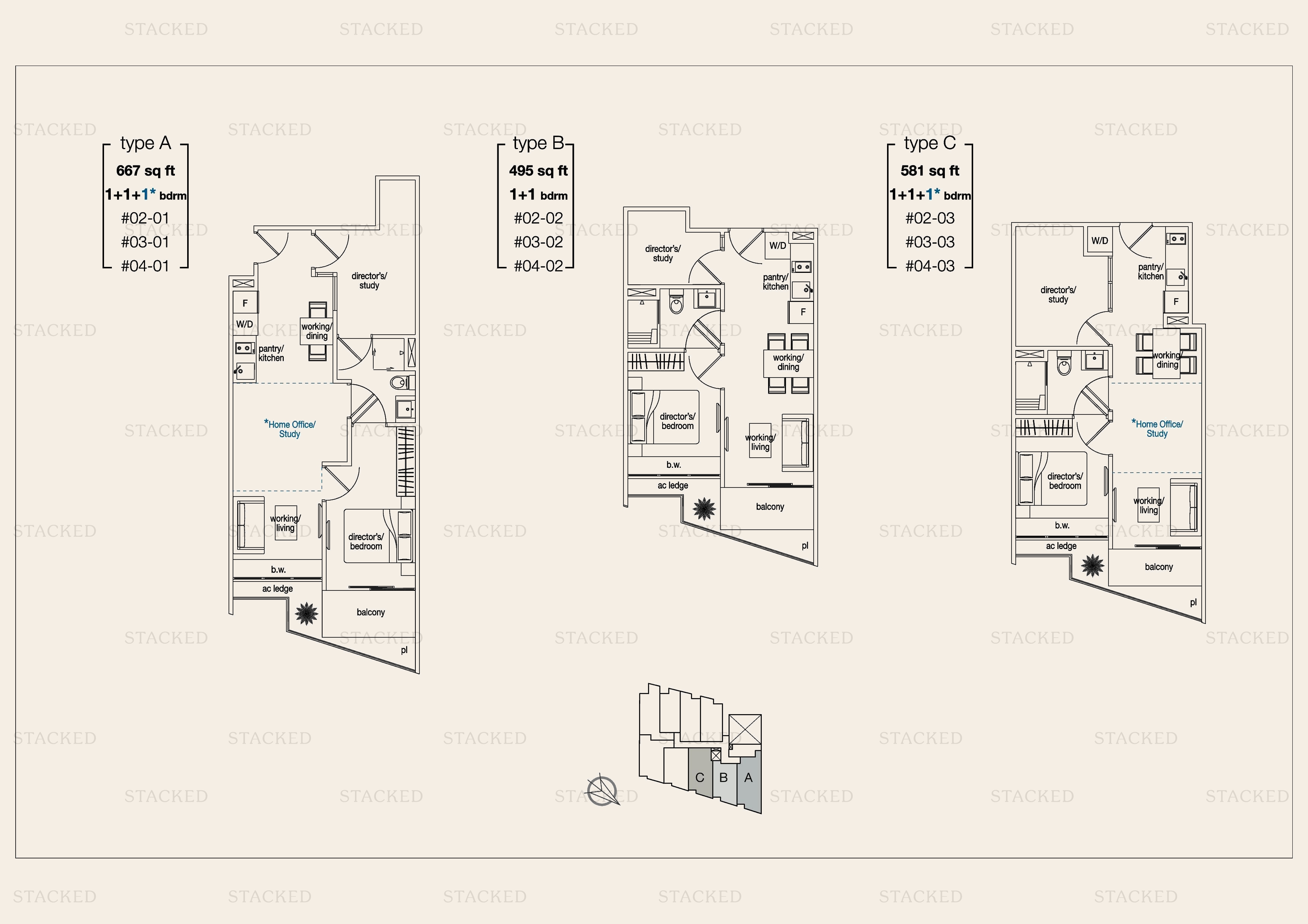 Stacked homes - Suites 123 Singapore Condo Floor Plans, Images And ...