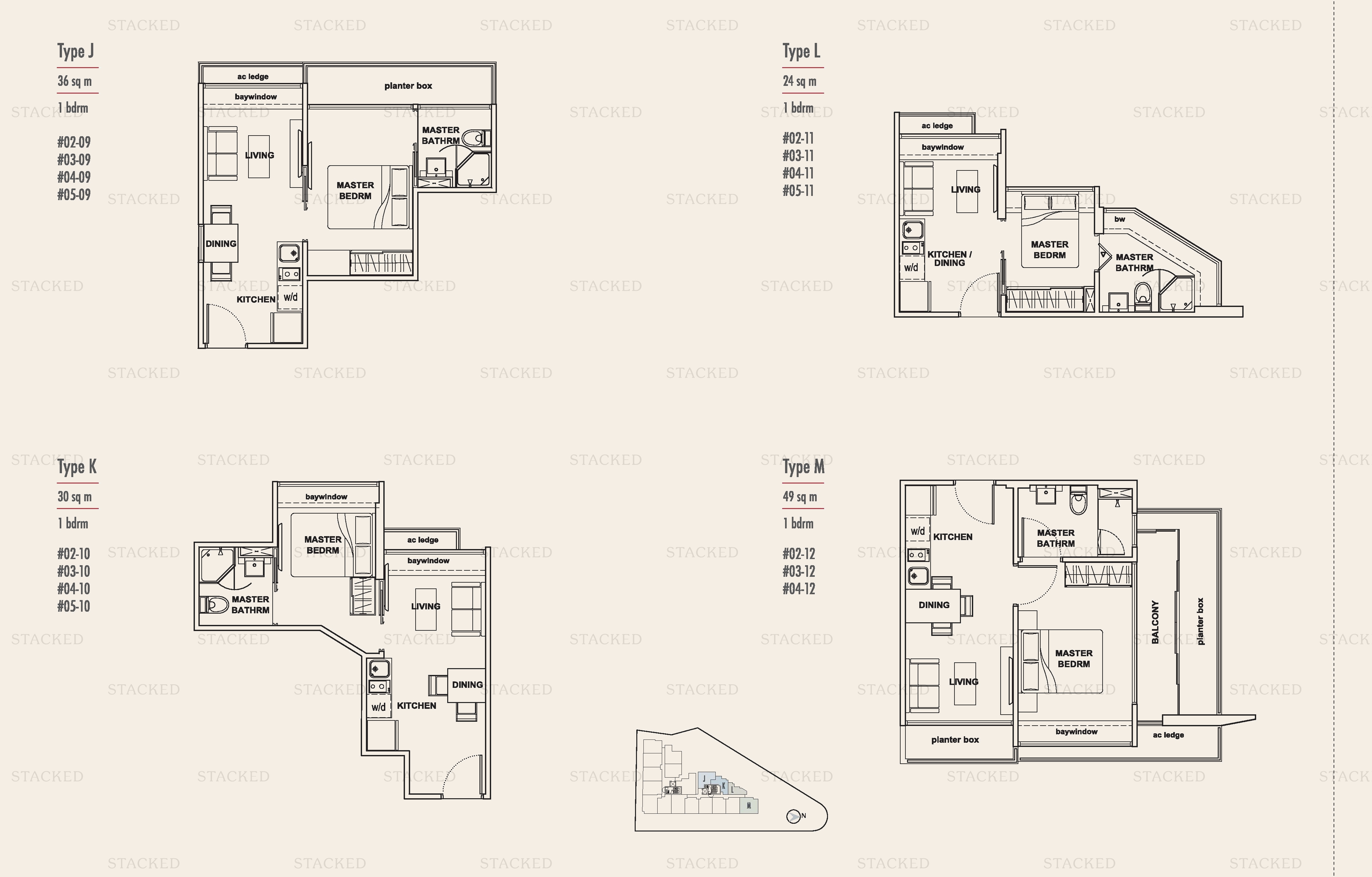 Stacked homes - Suites @ Guillemard Singapore Condo Floor Plans, Images ...