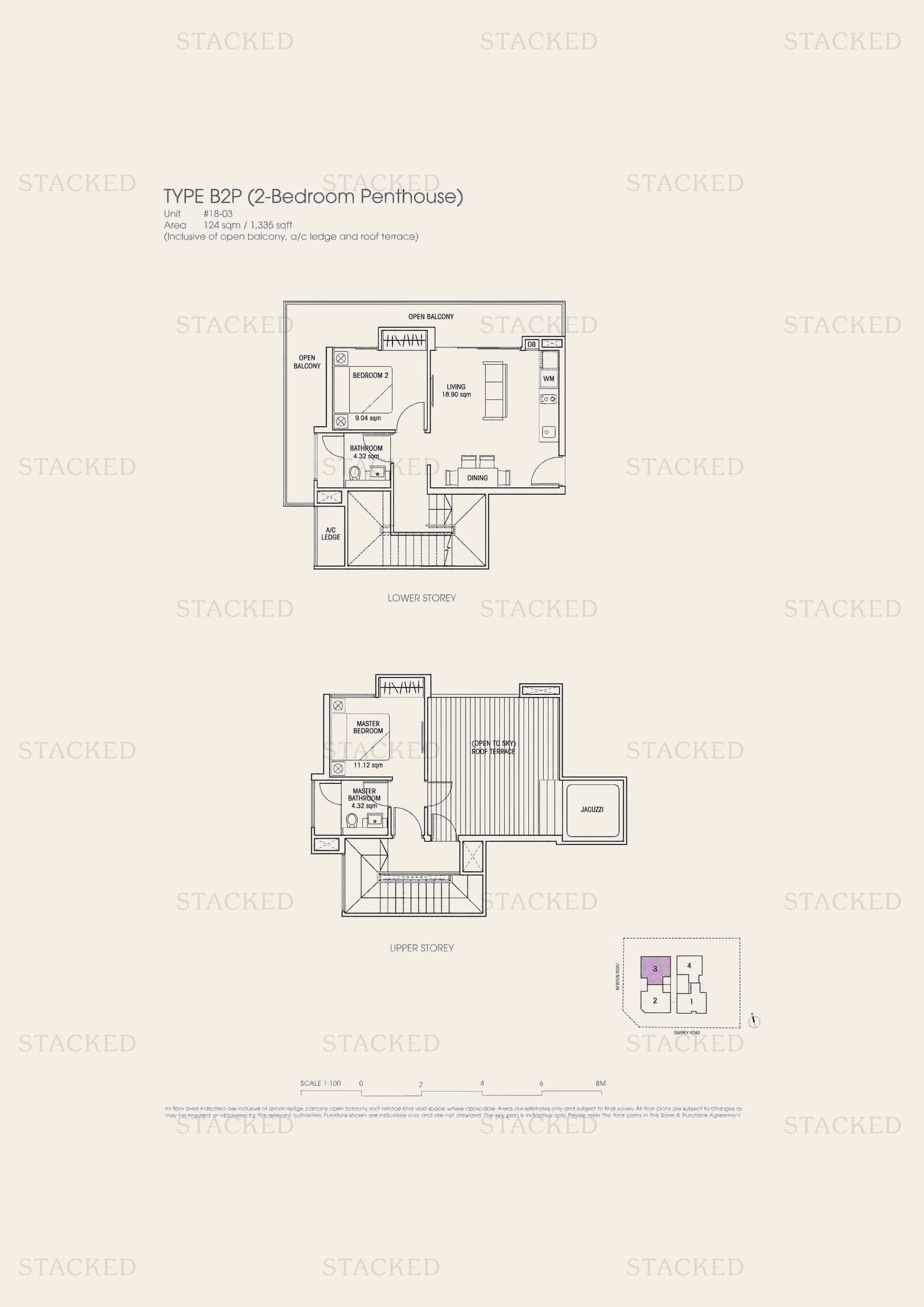 Stacked homes - Suites @ Newton Singapore Condo Floor Plans, Images And ...