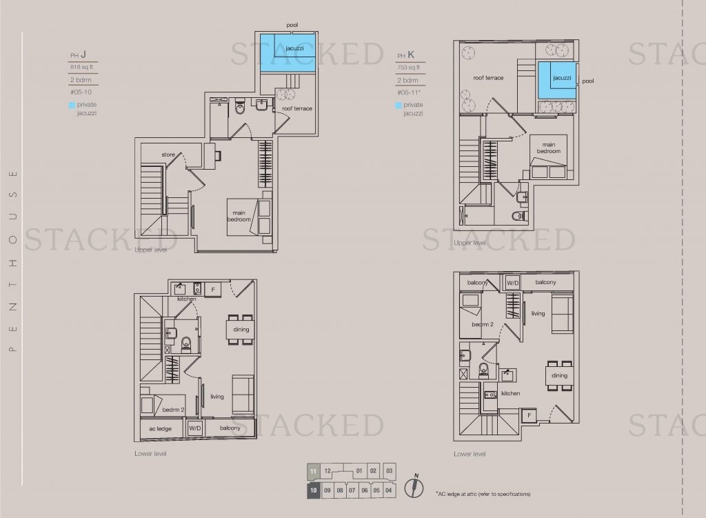 Stacked homes - Suites @ Sims Singapore Condo Floor Plans, Images And ...