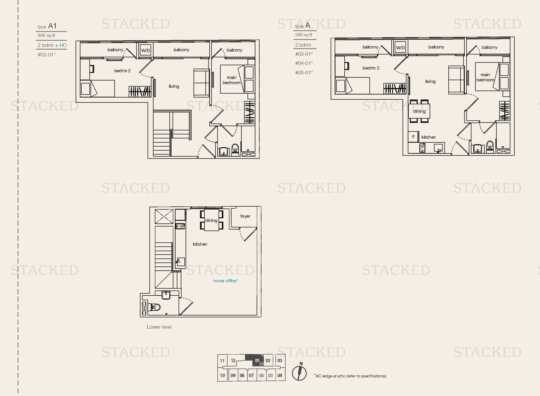 Stacked homes - Suites @ Sims Singapore Condo Floor Plans, Images And ...
