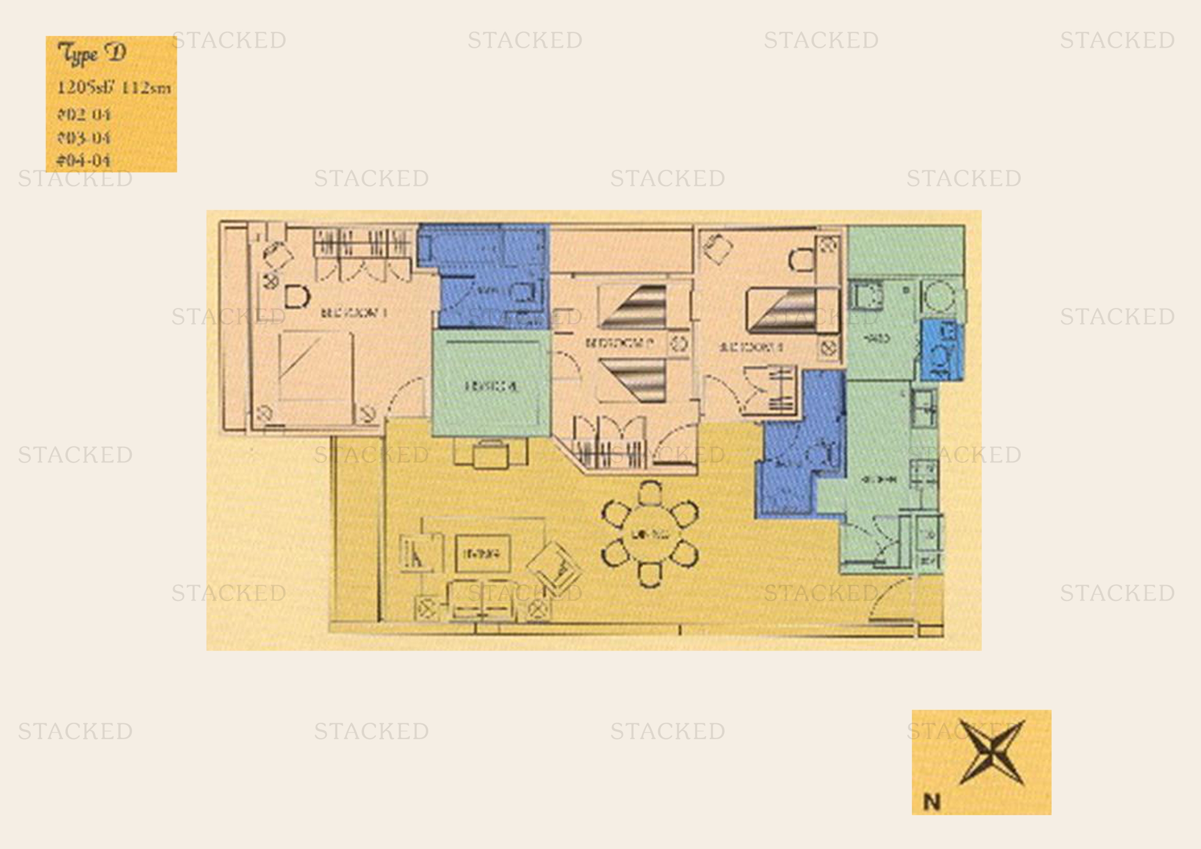 Stacked homes - Taipan Regency Singapore Condo Floor Plans, Images And ...