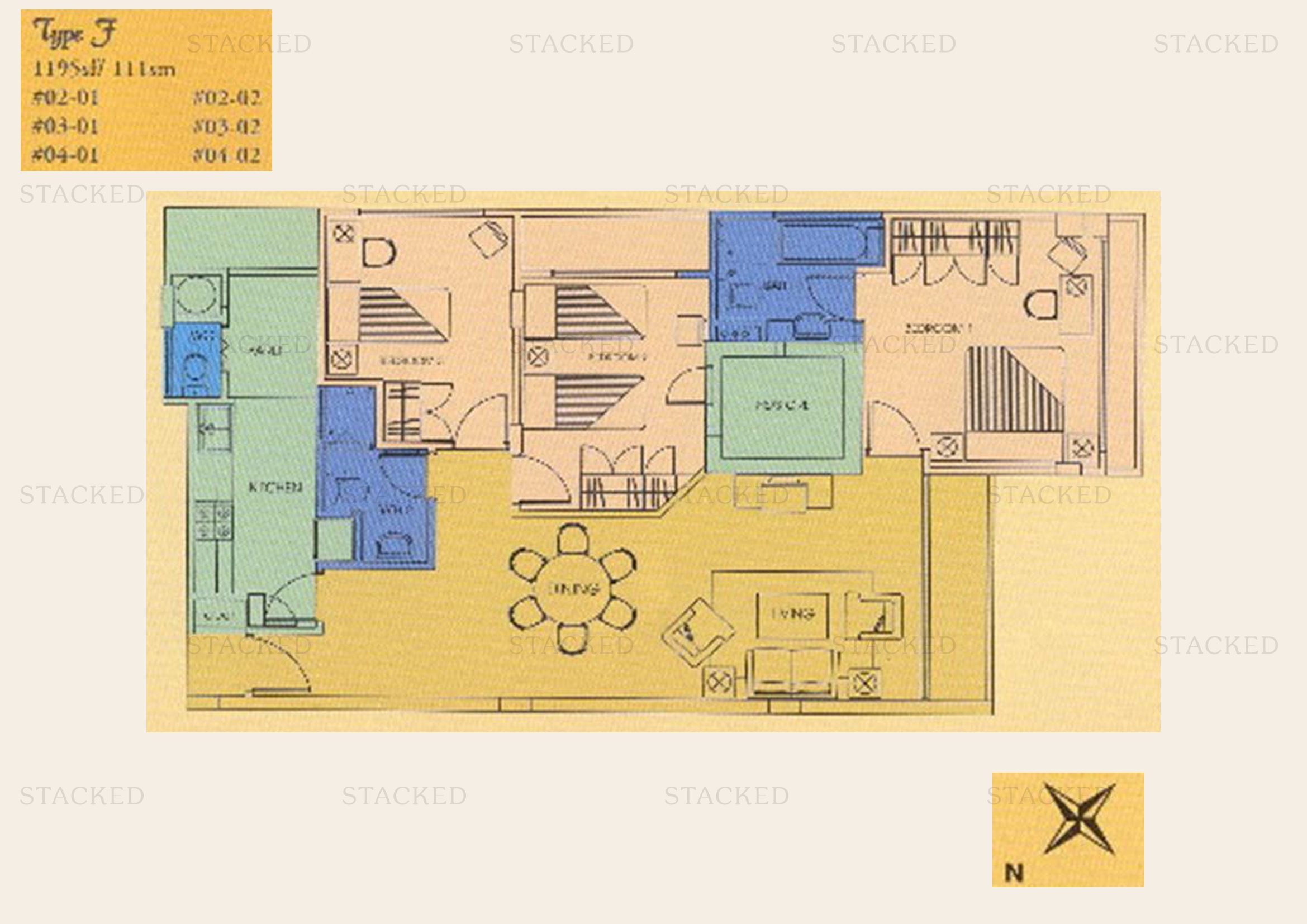 Stacked homes - Taipan Regency Singapore Condo Floor Plans, Images And ...