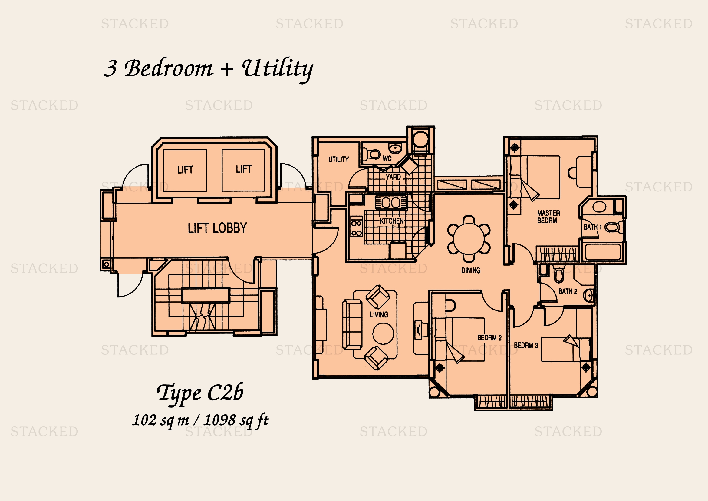 Stacked homes - Tanglin Regency Singapore Condo Floor Plans, Images And ...