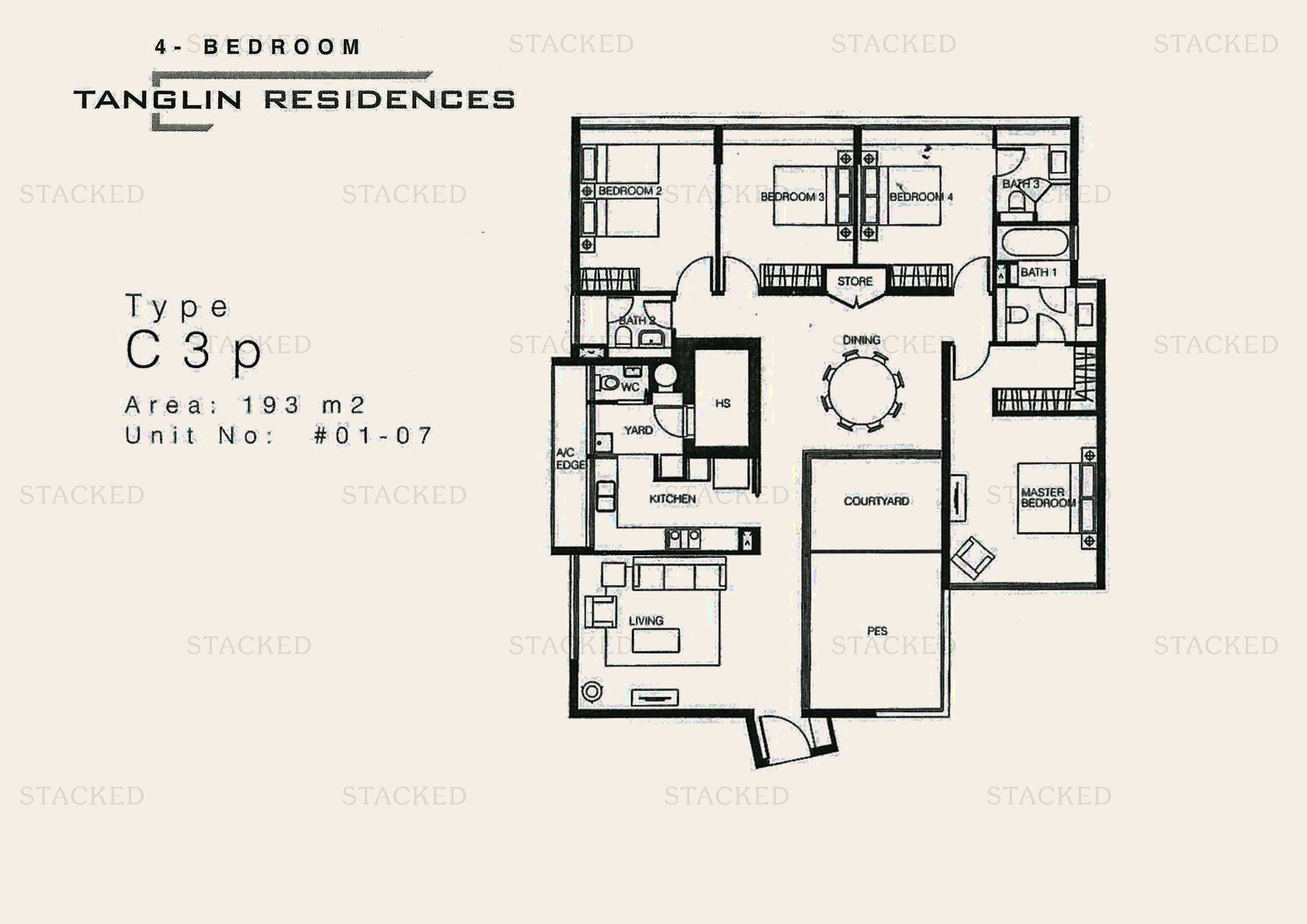 Stacked homes - Tanglin Residences Singapore Condo Floor Plans, Images ...