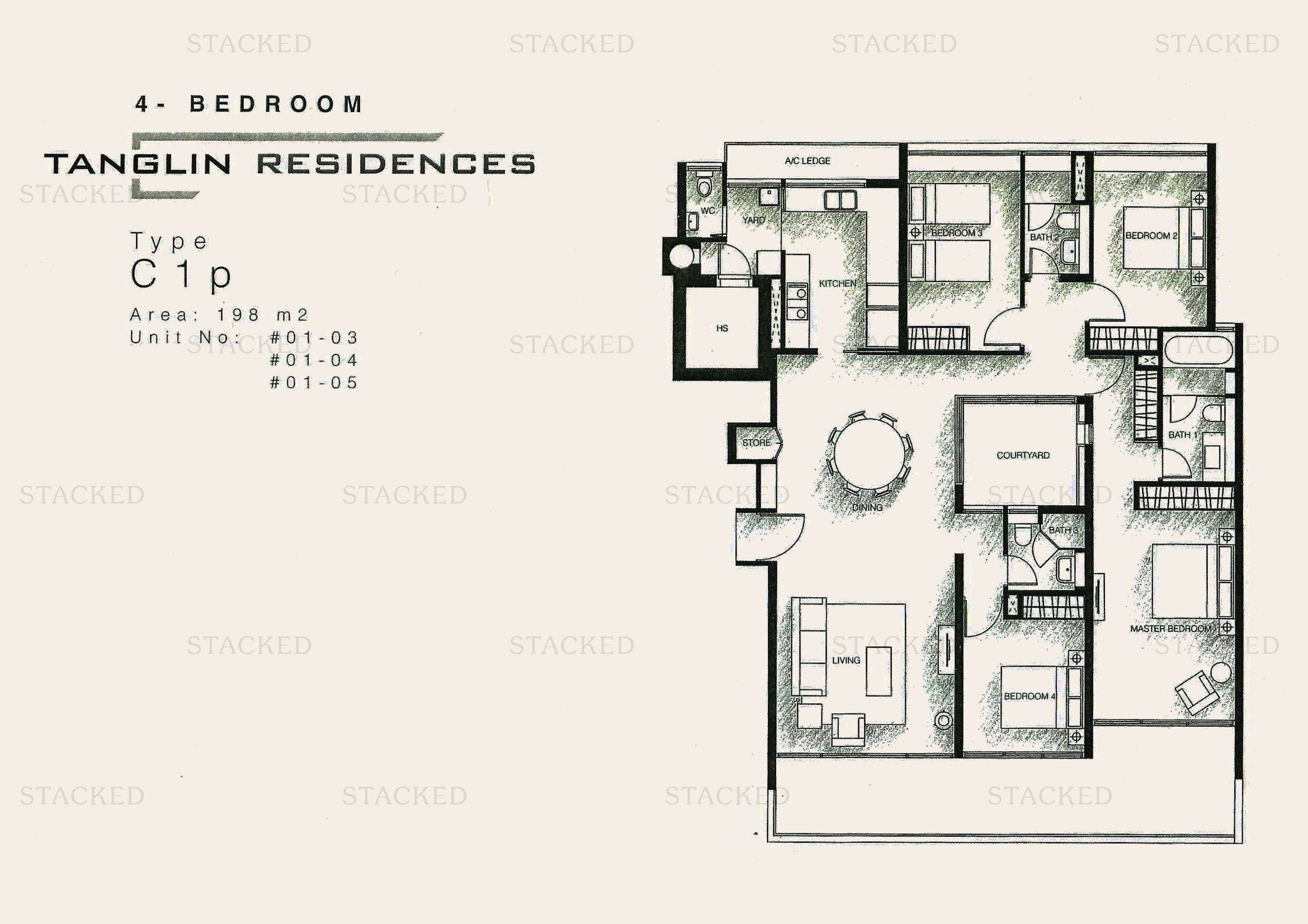 Stacked homes - Tanglin Residences Singapore Condo Floor Plans, Images ...