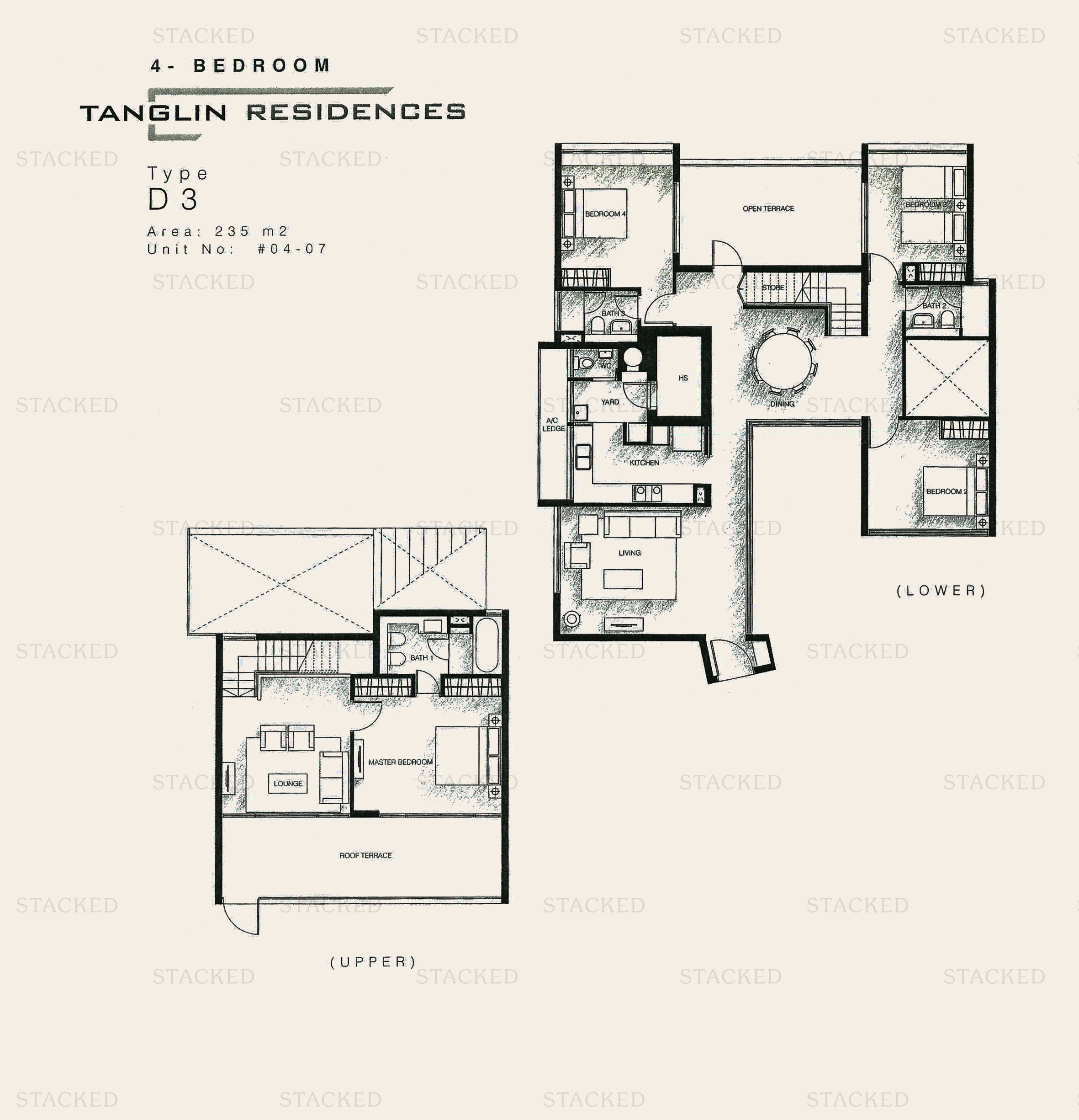Stacked homes - Tanglin Residences Singapore Condo Floor Plans, Images ...
