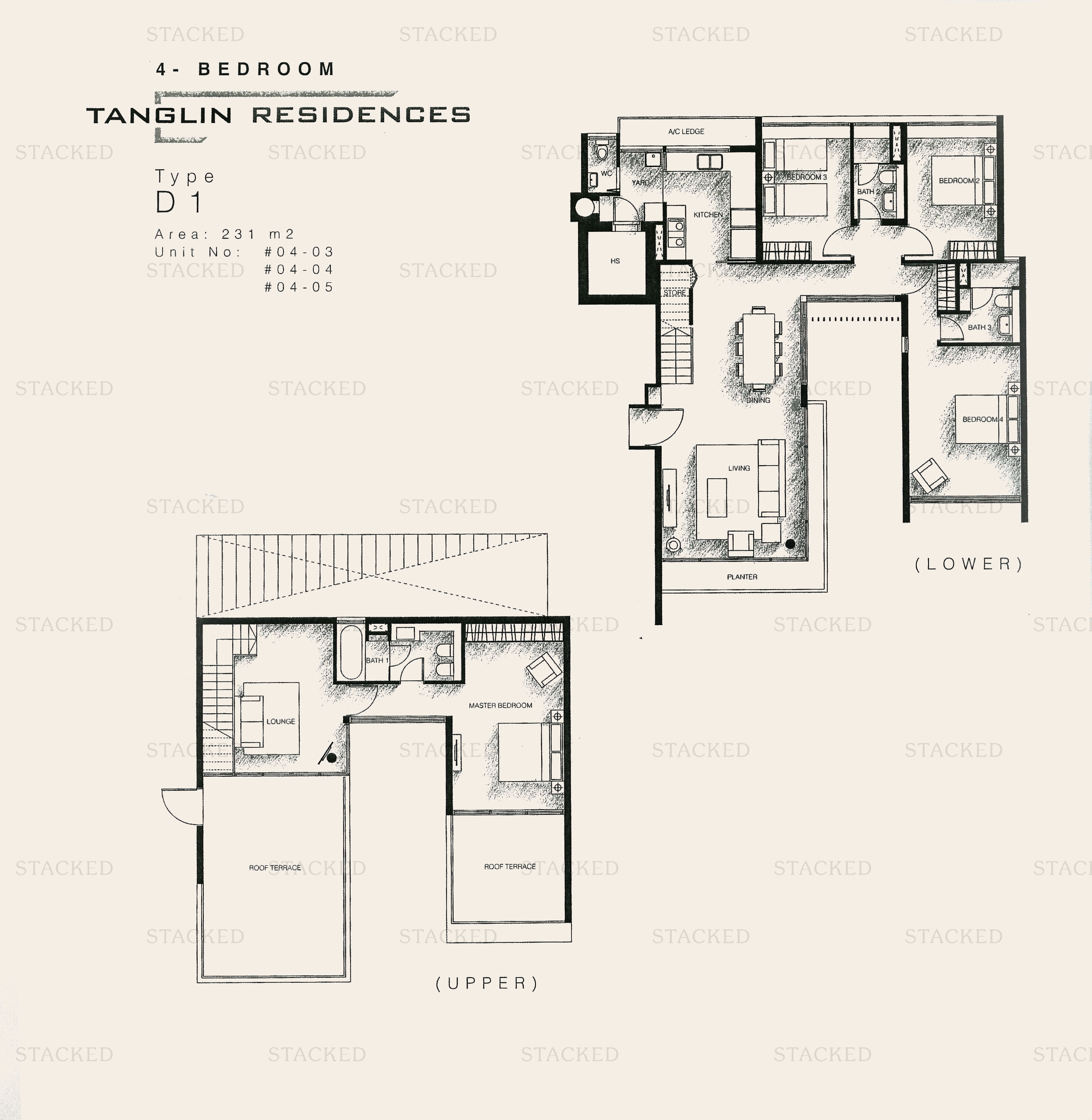Stacked homes - Tanglin Residences Singapore Condo Floor Plans, Images ...