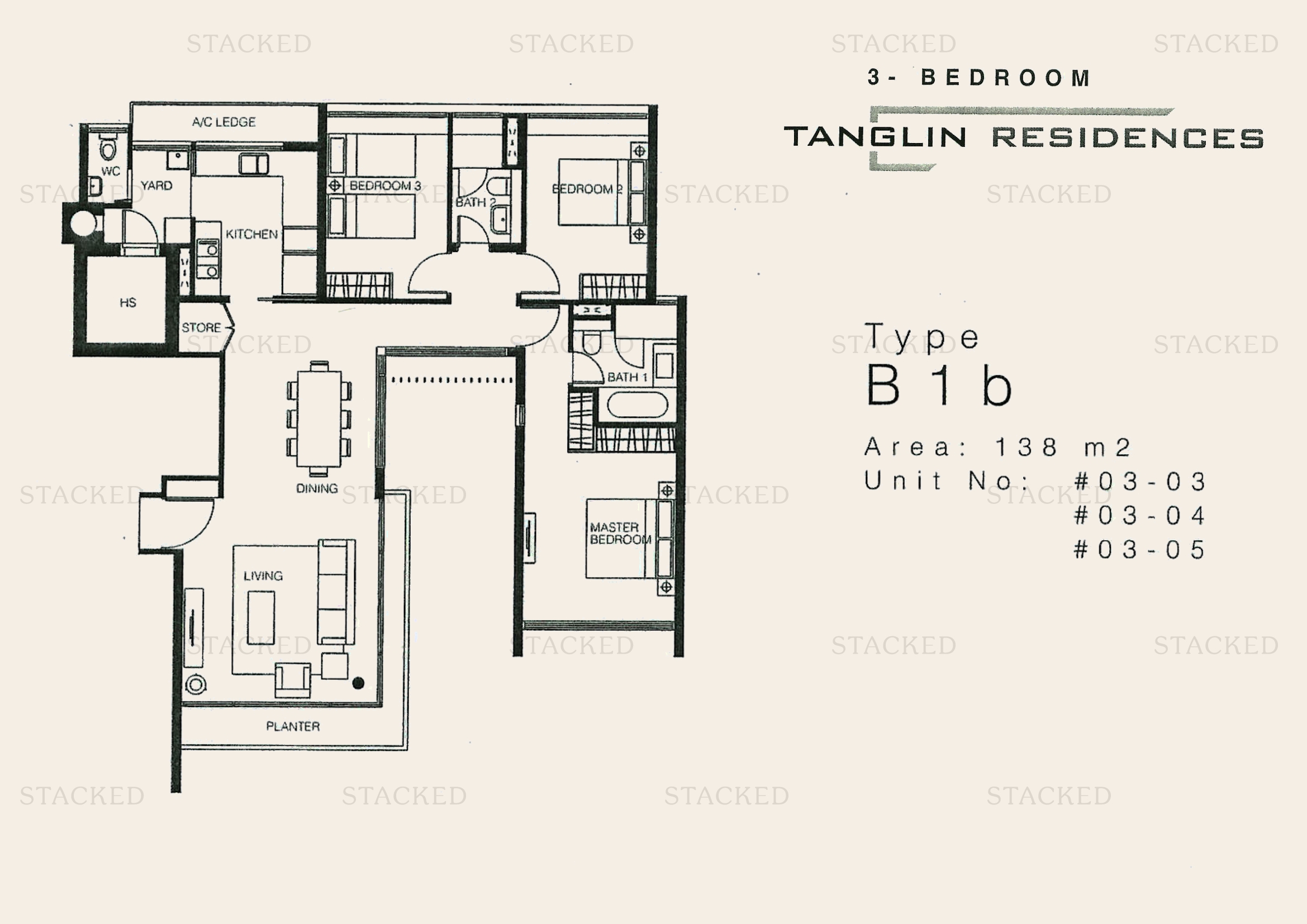 Stacked homes - Tanglin Residences Singapore Condo Floor Plans, Images ...