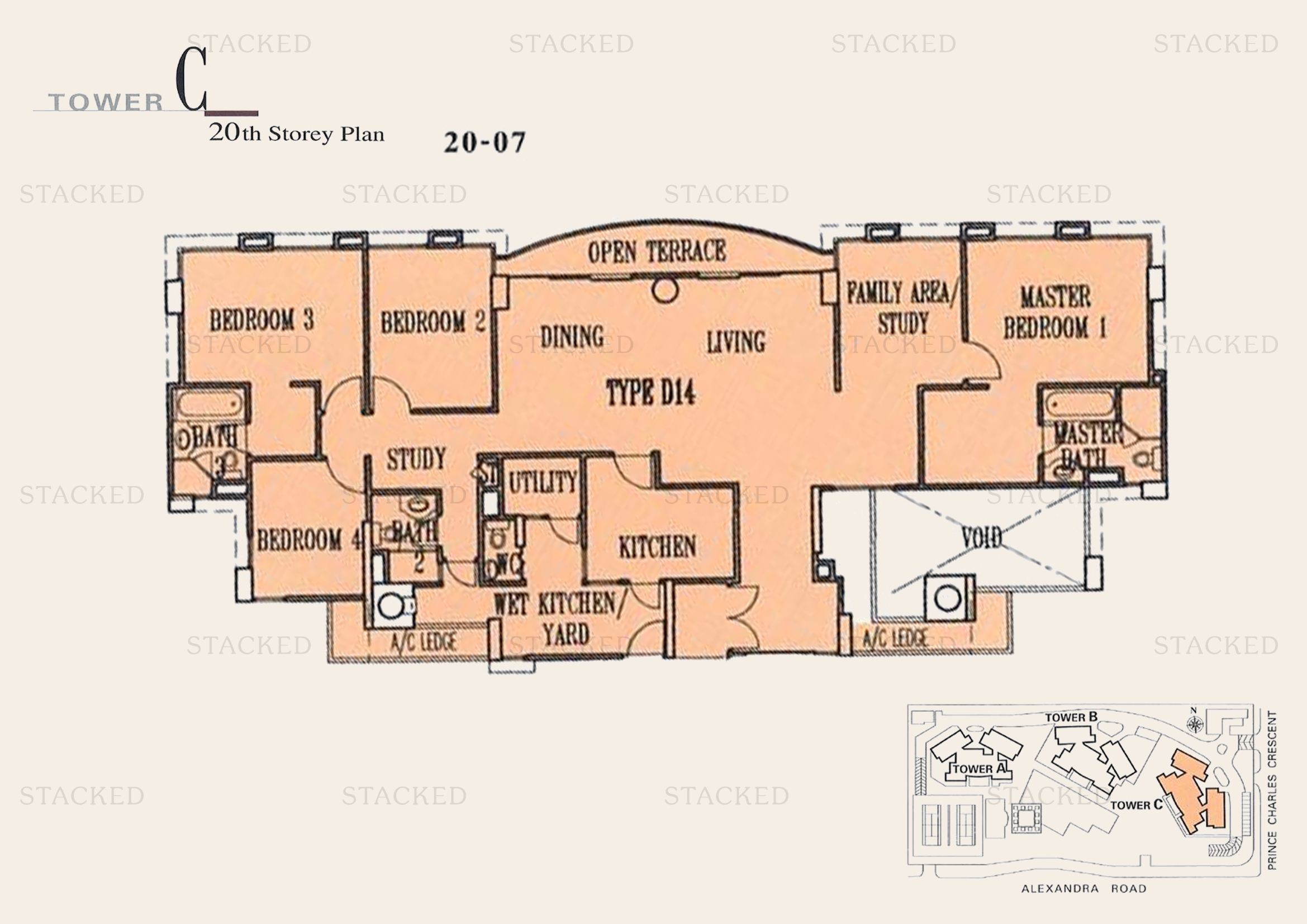 Stacked homes - Tanglin View Singapore Condo Floor Plans, Images And ...