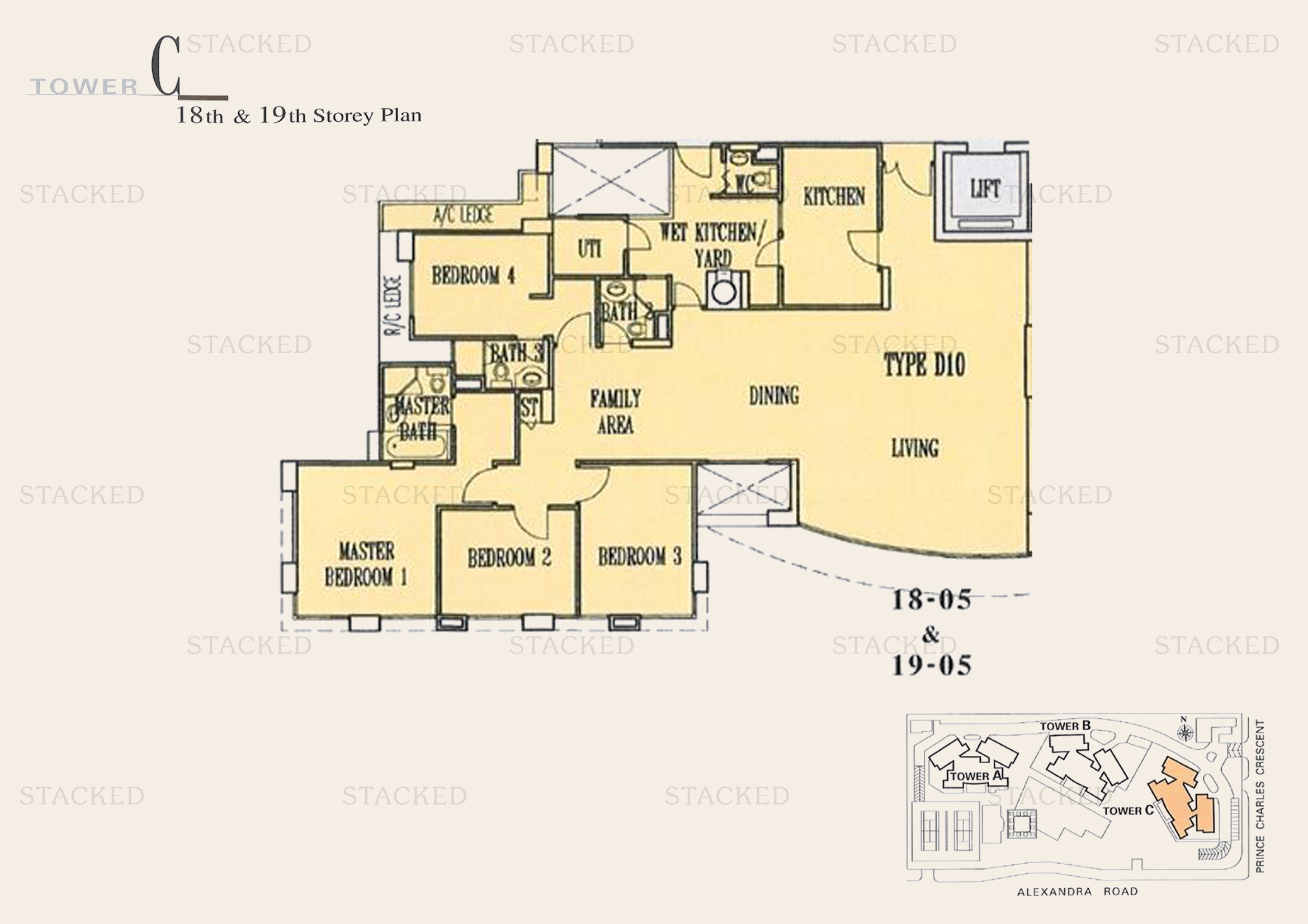 Stacked homes - Tanglin View Singapore Condo Floor Plans, Images And ...