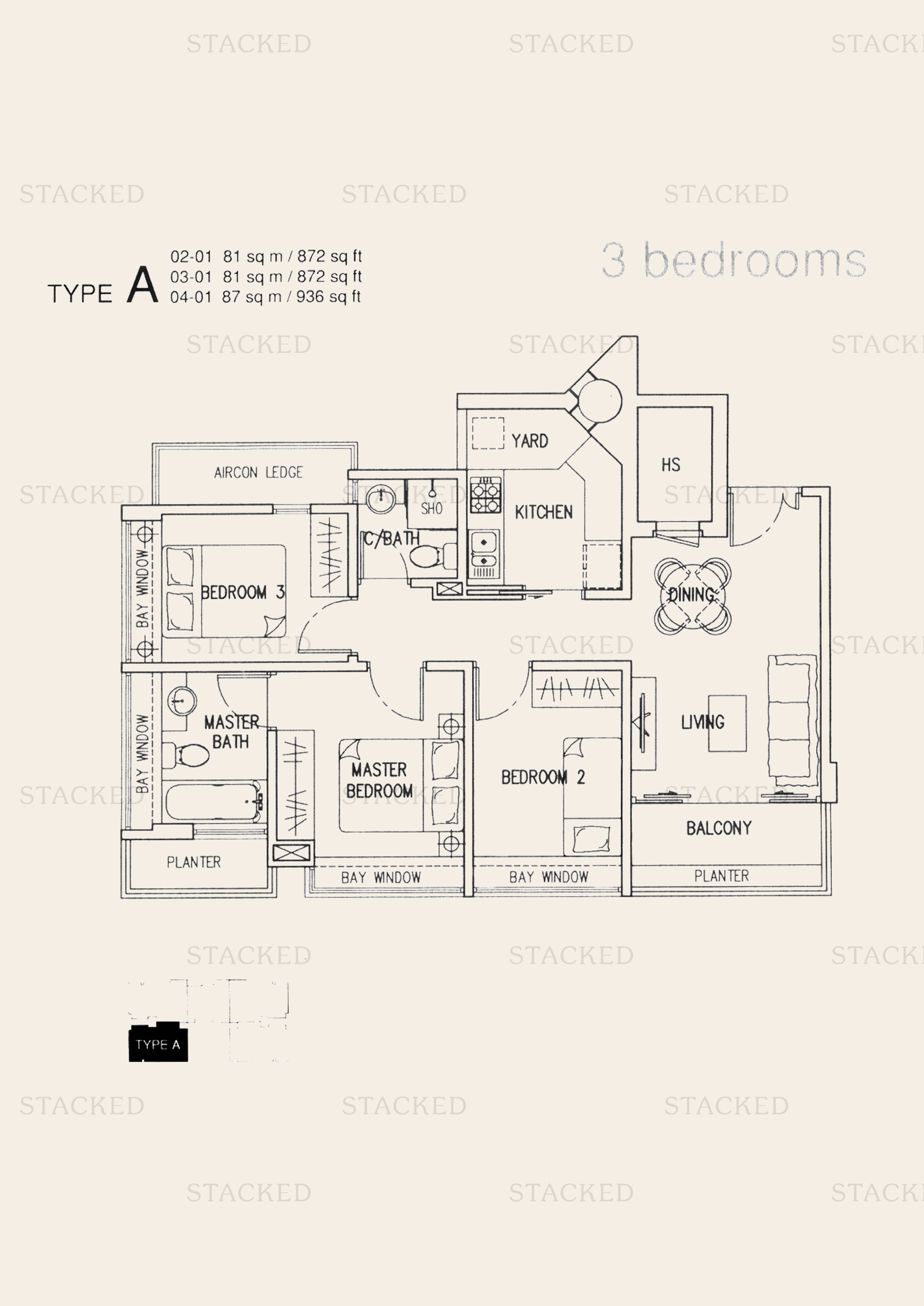 Stacked homes - The Ariel Singapore Condo Floor Plans, Images And ...