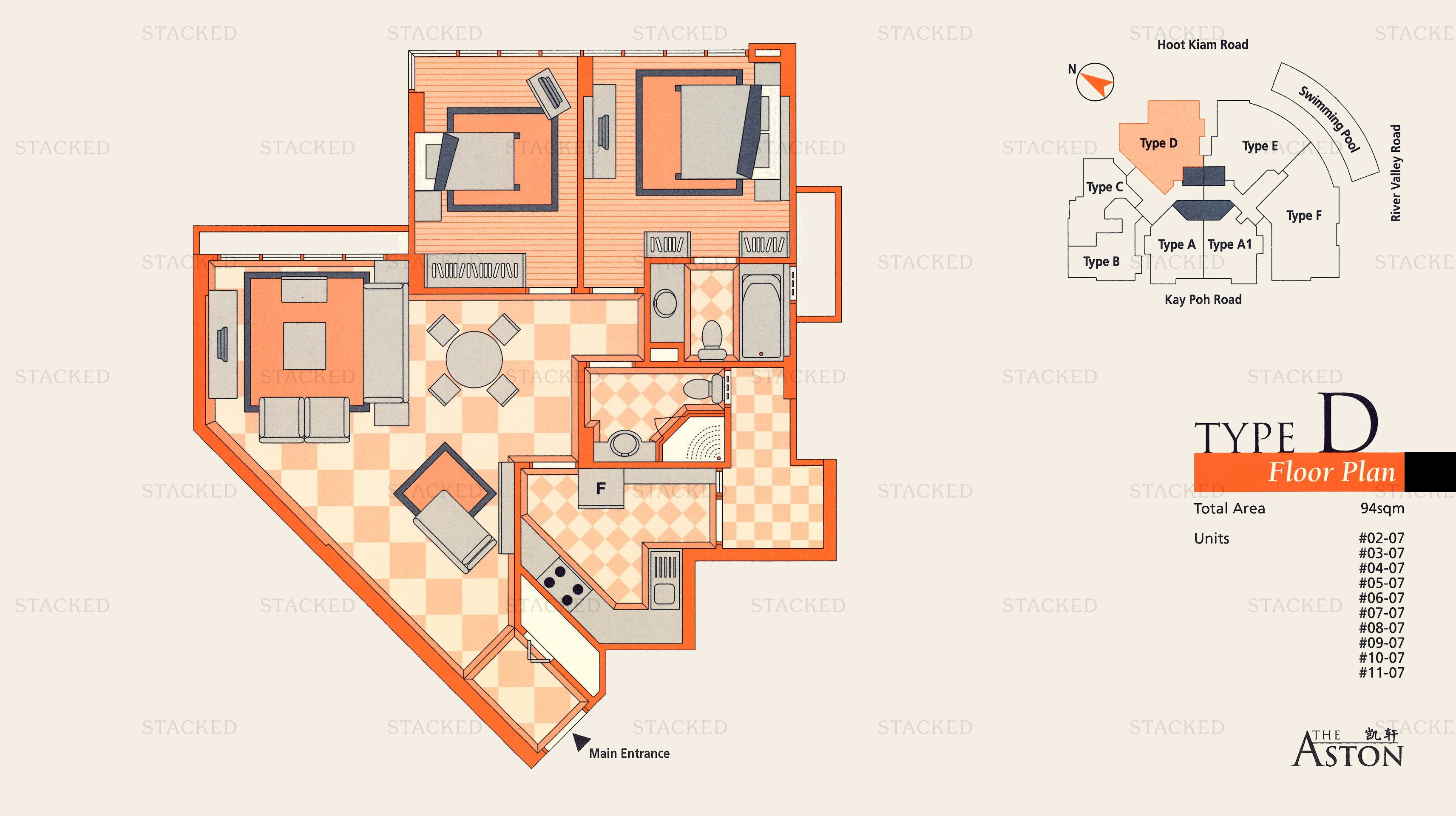 Stacked homes - The Aston Singapore Condo Floor Plans, Images And ...