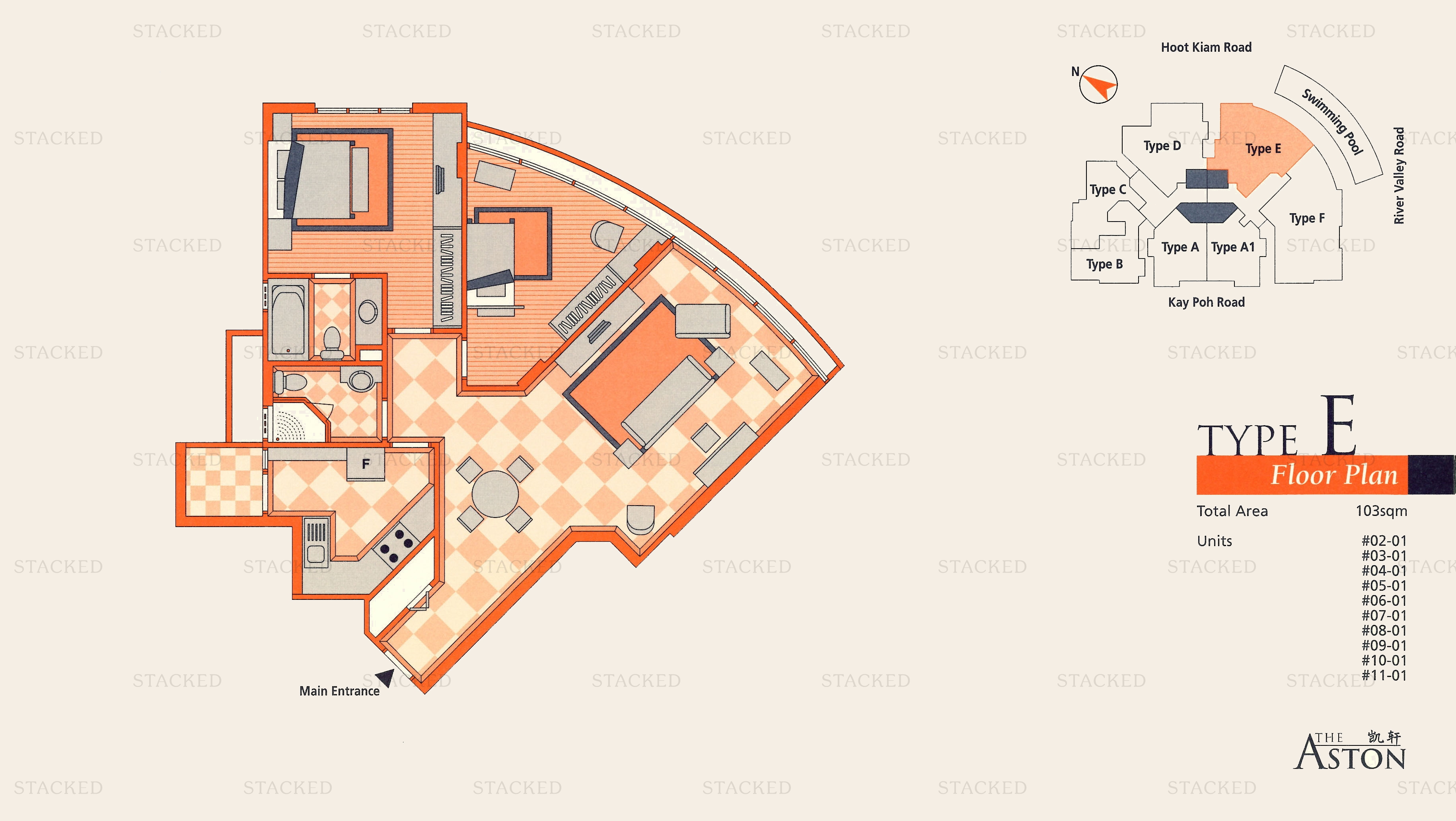 Stacked homes - The Aston Singapore Condo Floor Plans, Images And ...