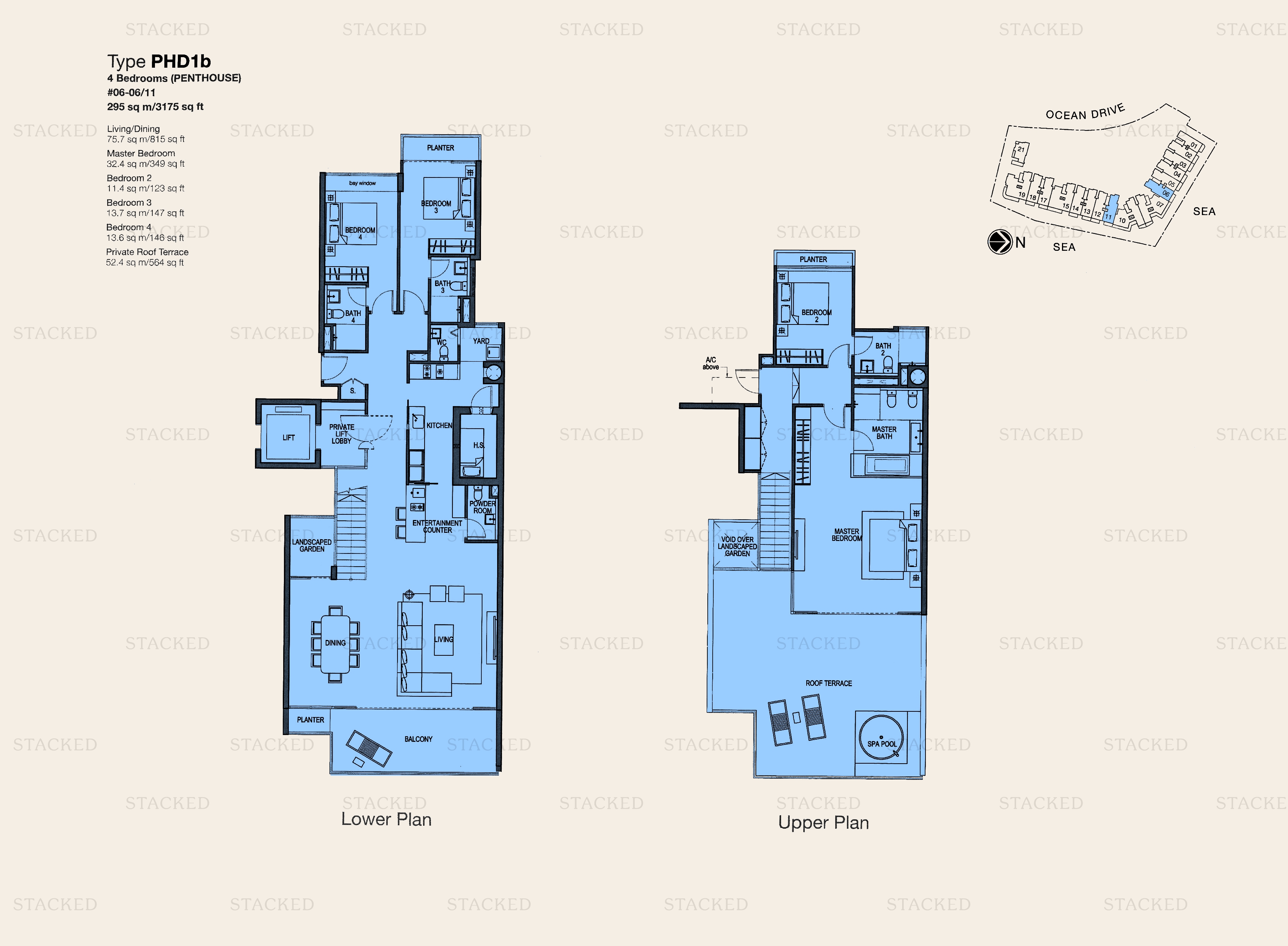 Stacked homes - The Azure Singapore Condo Floor Plans, Images And ...