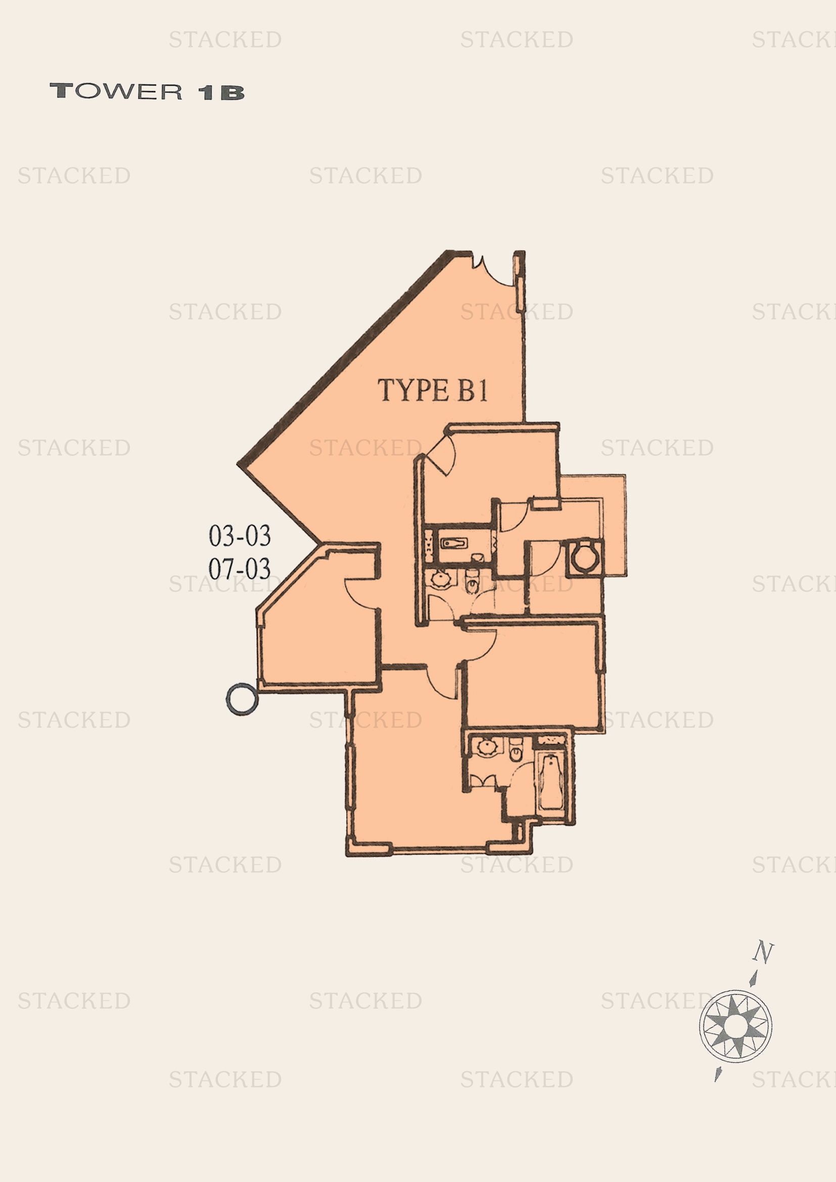 Stacked homes - The Bayshore Singapore Condo Floor Plans, Images And ...