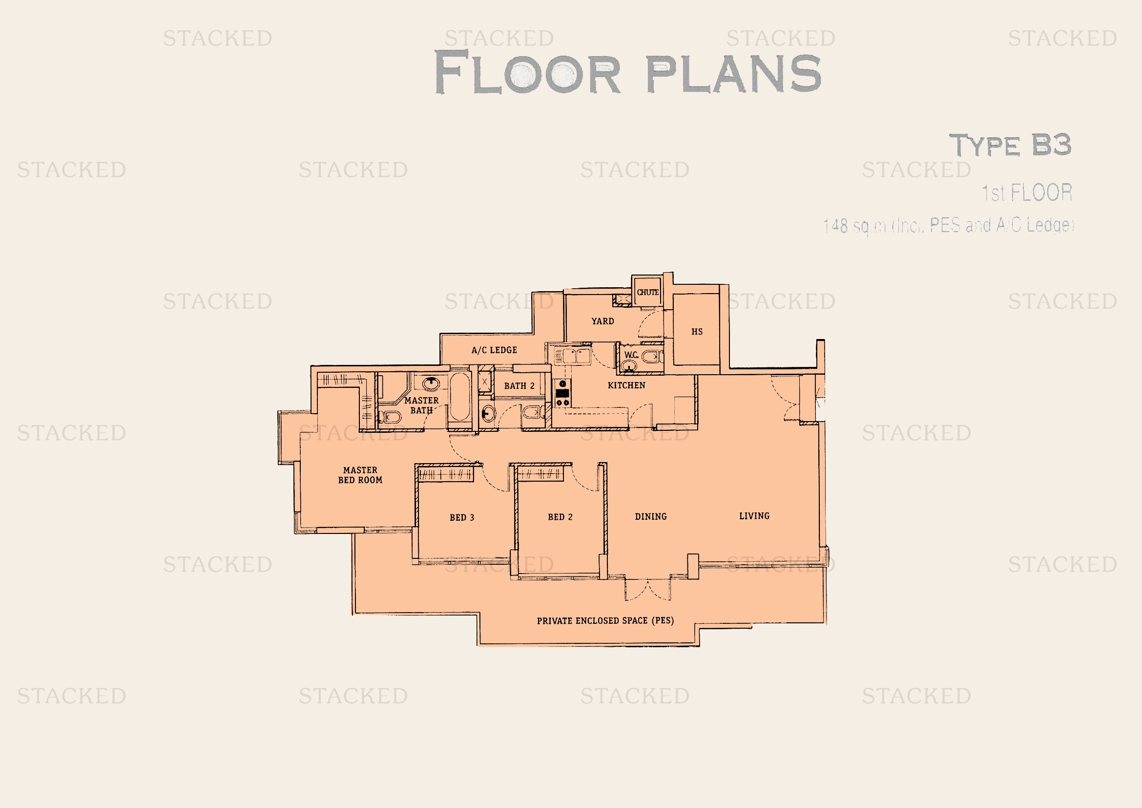 Stacked homes - The Belleforte Singapore Condo Floor Plans, Images And ...