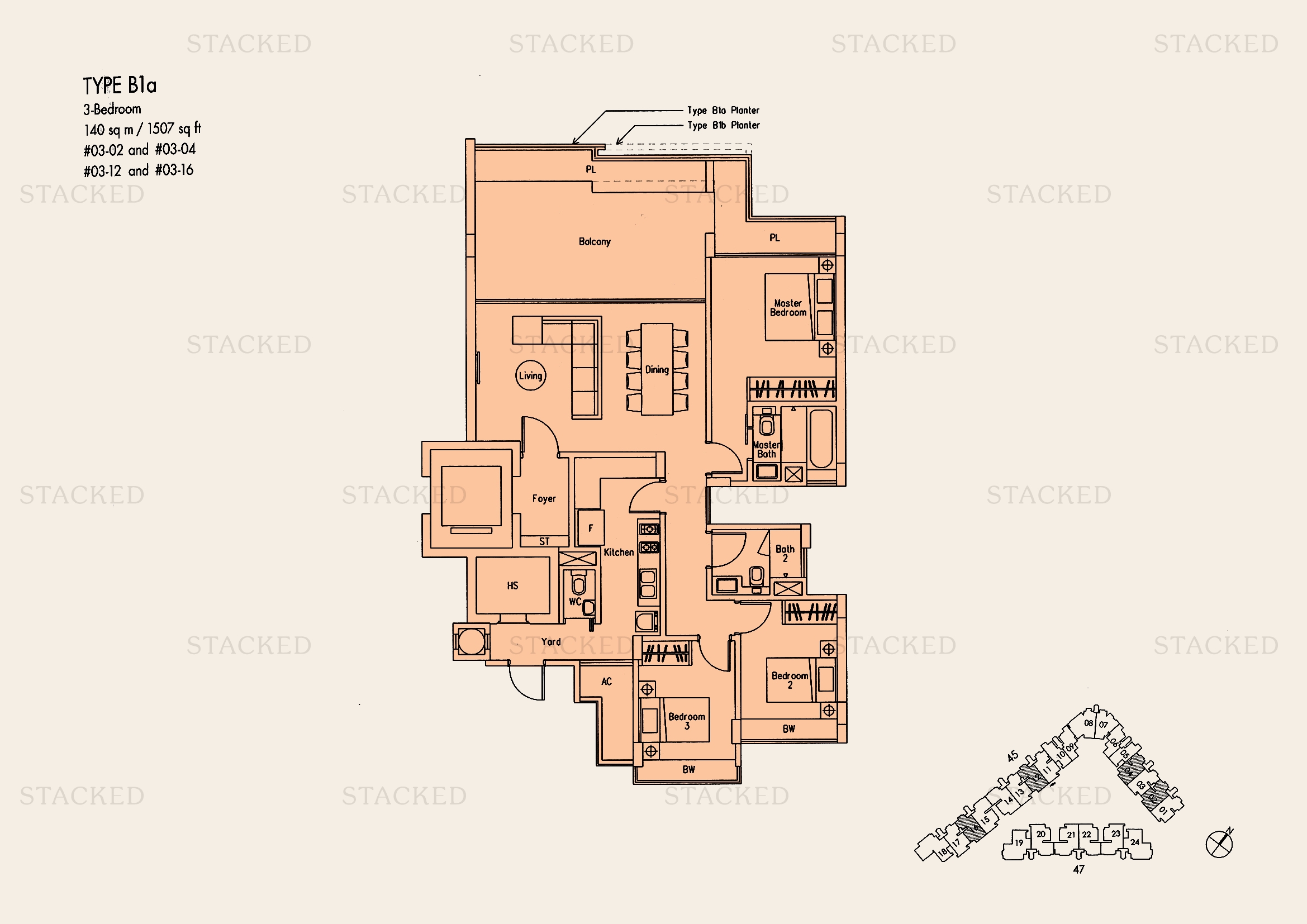 Stacked homes - The Beverly Singapore Condo Floor Plans, Images And ...