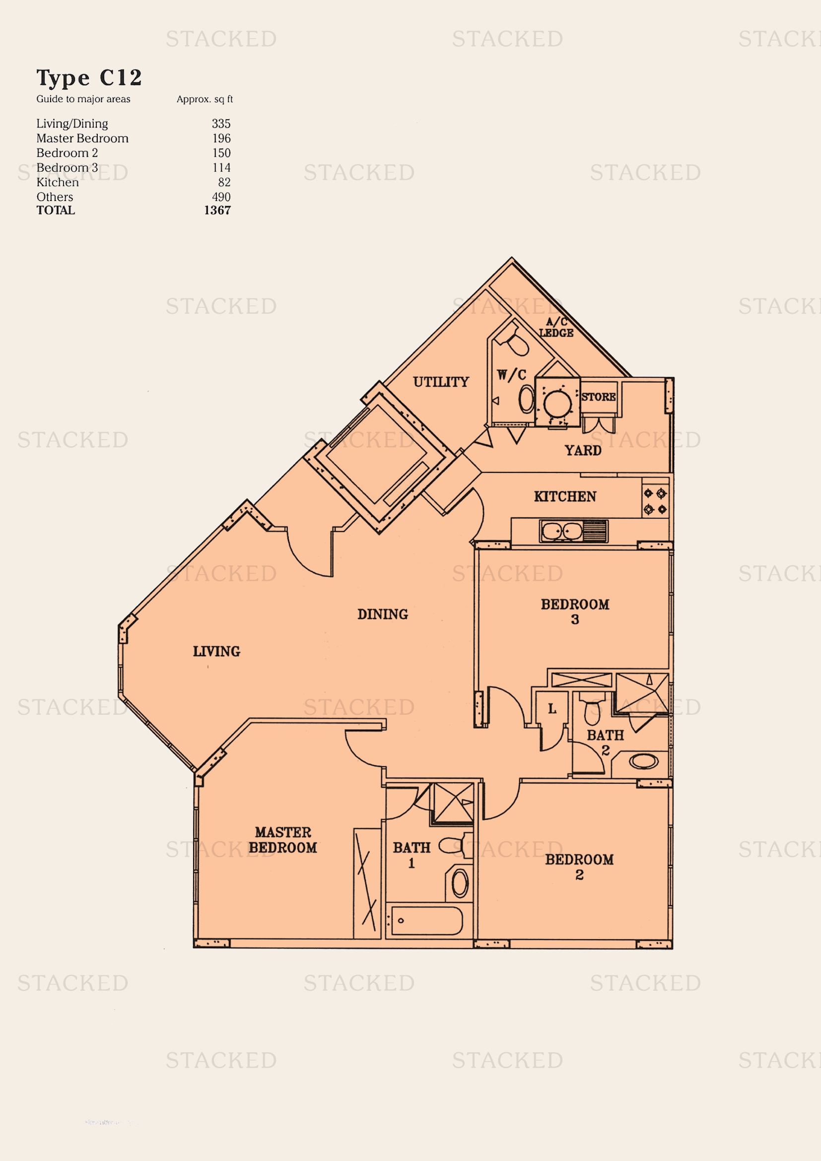 Stacked homes - The Blossomvale Singapore Condo Floor Plans, Images And ...