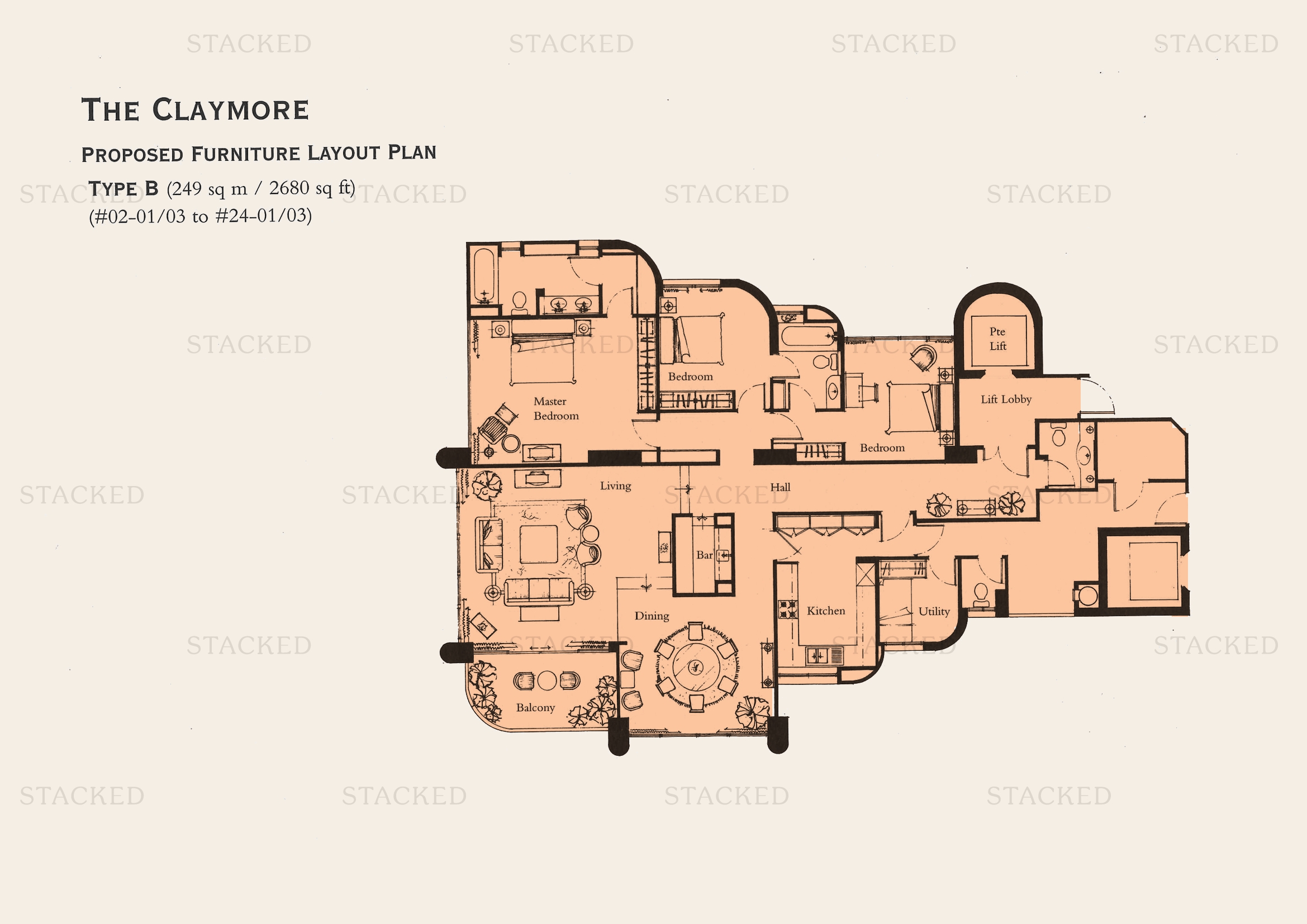 Stacked homes - The Claymore Singapore Condo Floor Plans, Images And ...