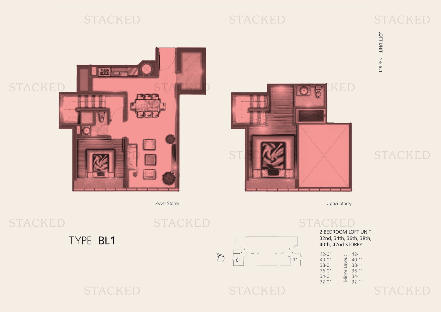 Stacked homes - The Clift Singapore Condo Floor Plans, Images And ...