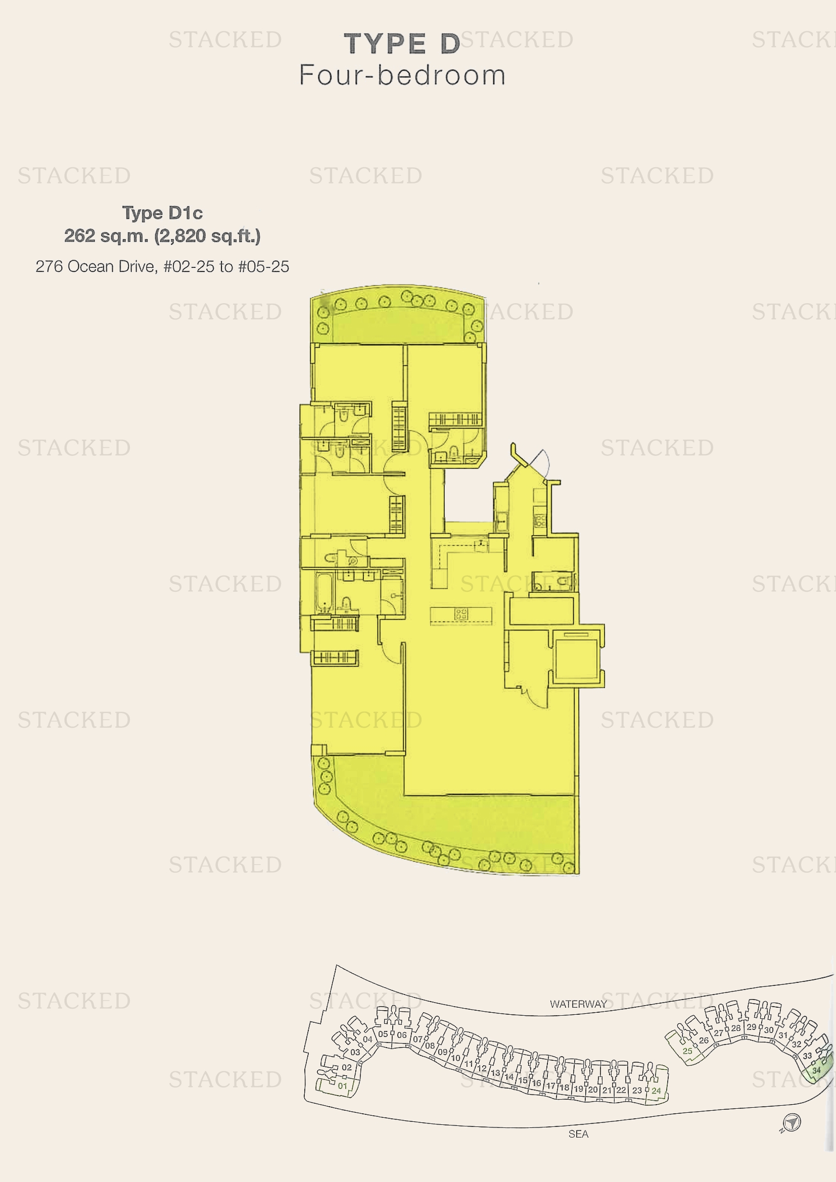 Stacked homes - The Coast At Sentosa Cove Singapore Condo Floor Plans ...