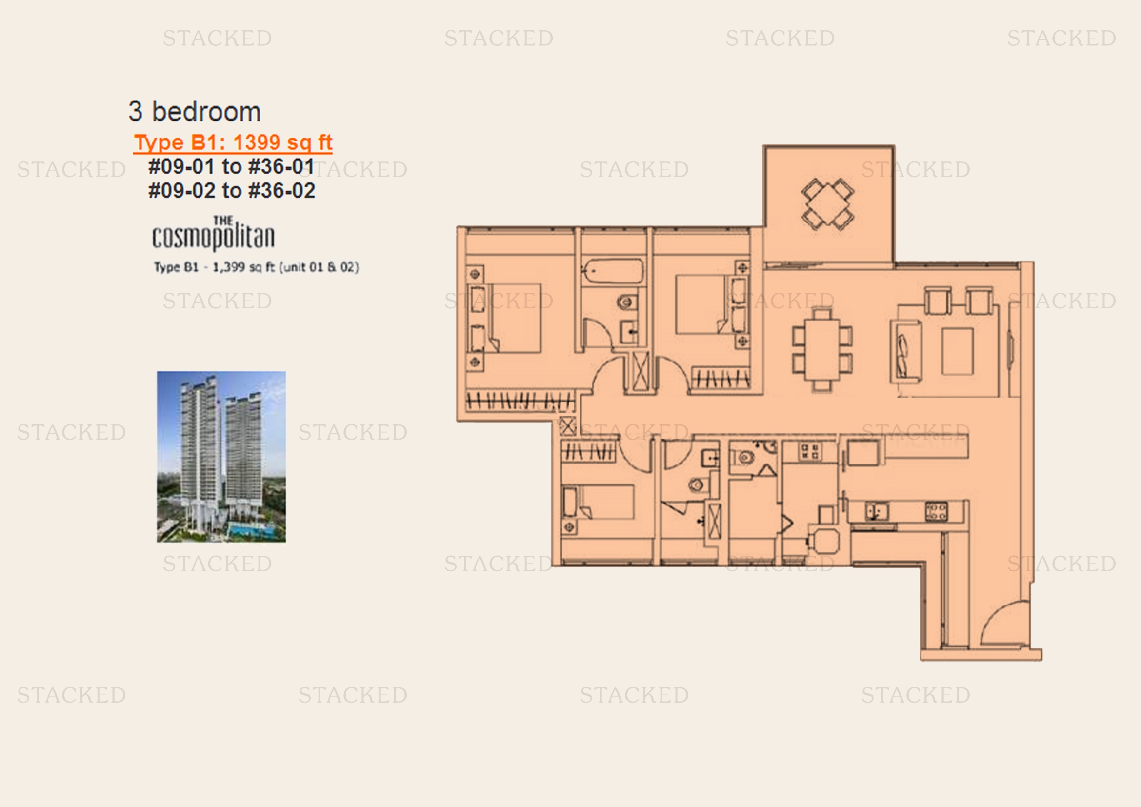 Stacked homes - The Cosmopolitan Singapore Condo Floor Plans, Images ...