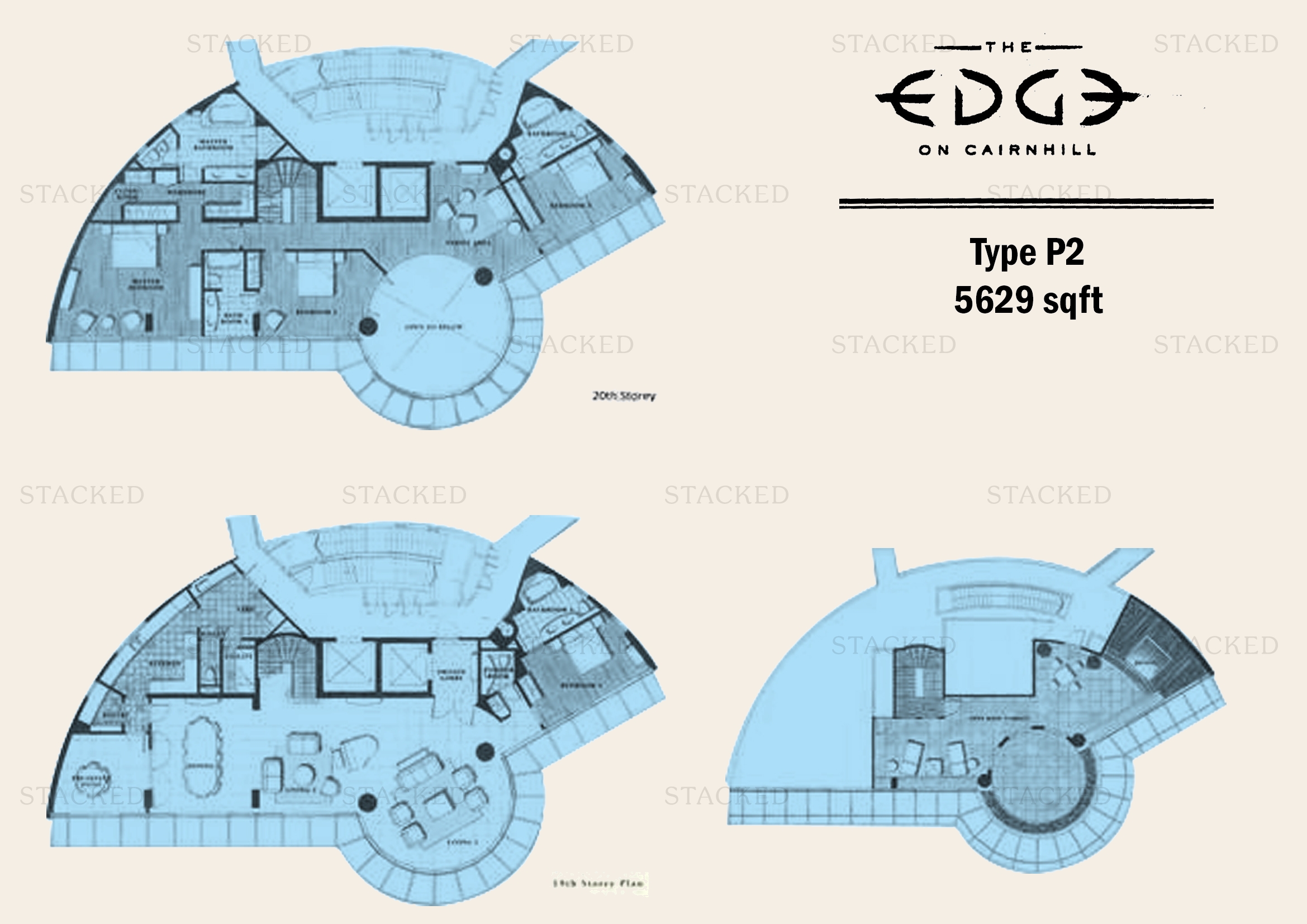 Stacked homes - The Edge On Cairnhill Singapore Condo Floor Plans ...