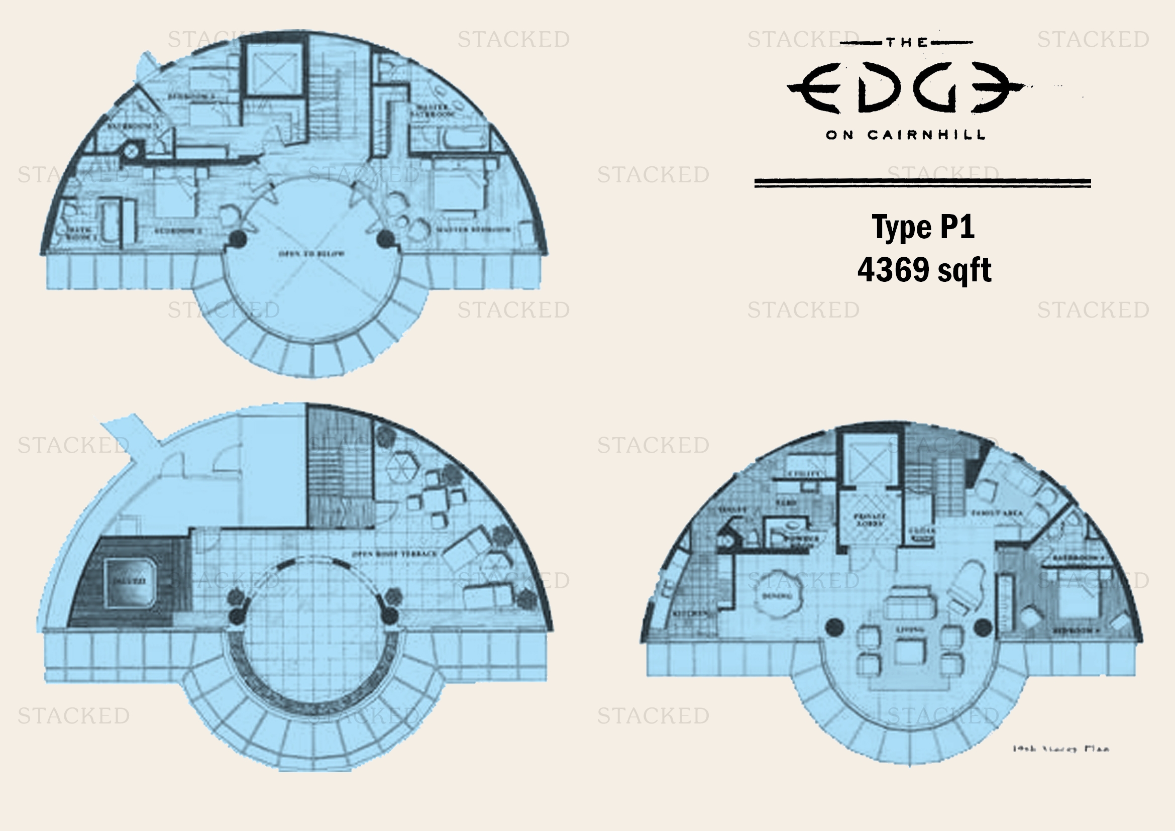 Stacked homes - The Edge On Cairnhill Singapore Condo Floor Plans ...
