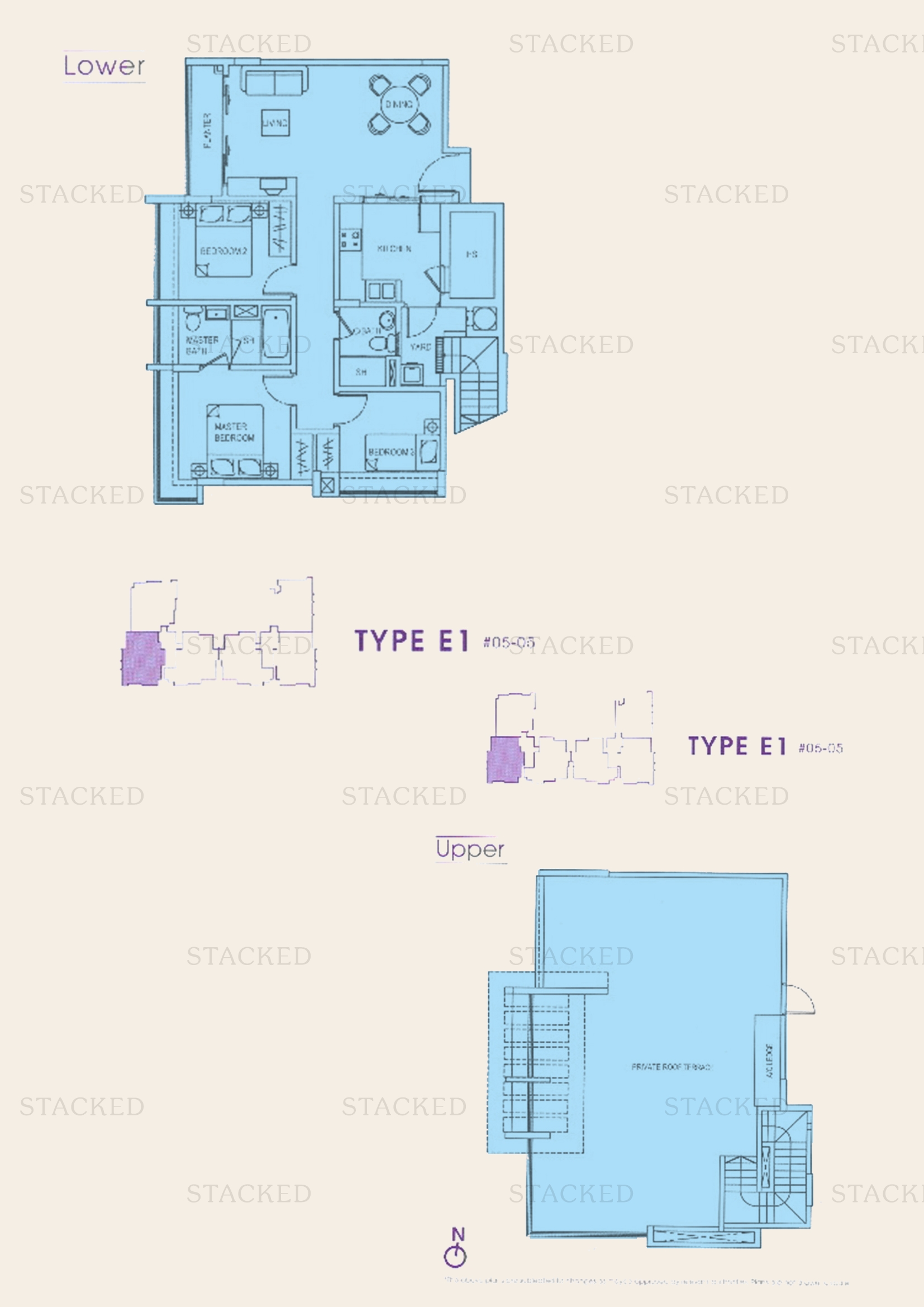 Stacked homes - The Elegance @ Changi Singapore Condo Floor Plans ...