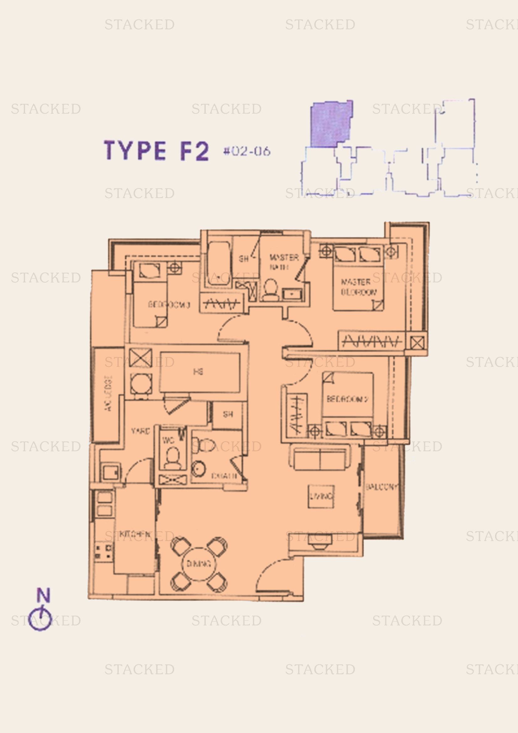 Stacked homes - The Elegance @ Changi Singapore Condo Floor Plans ...