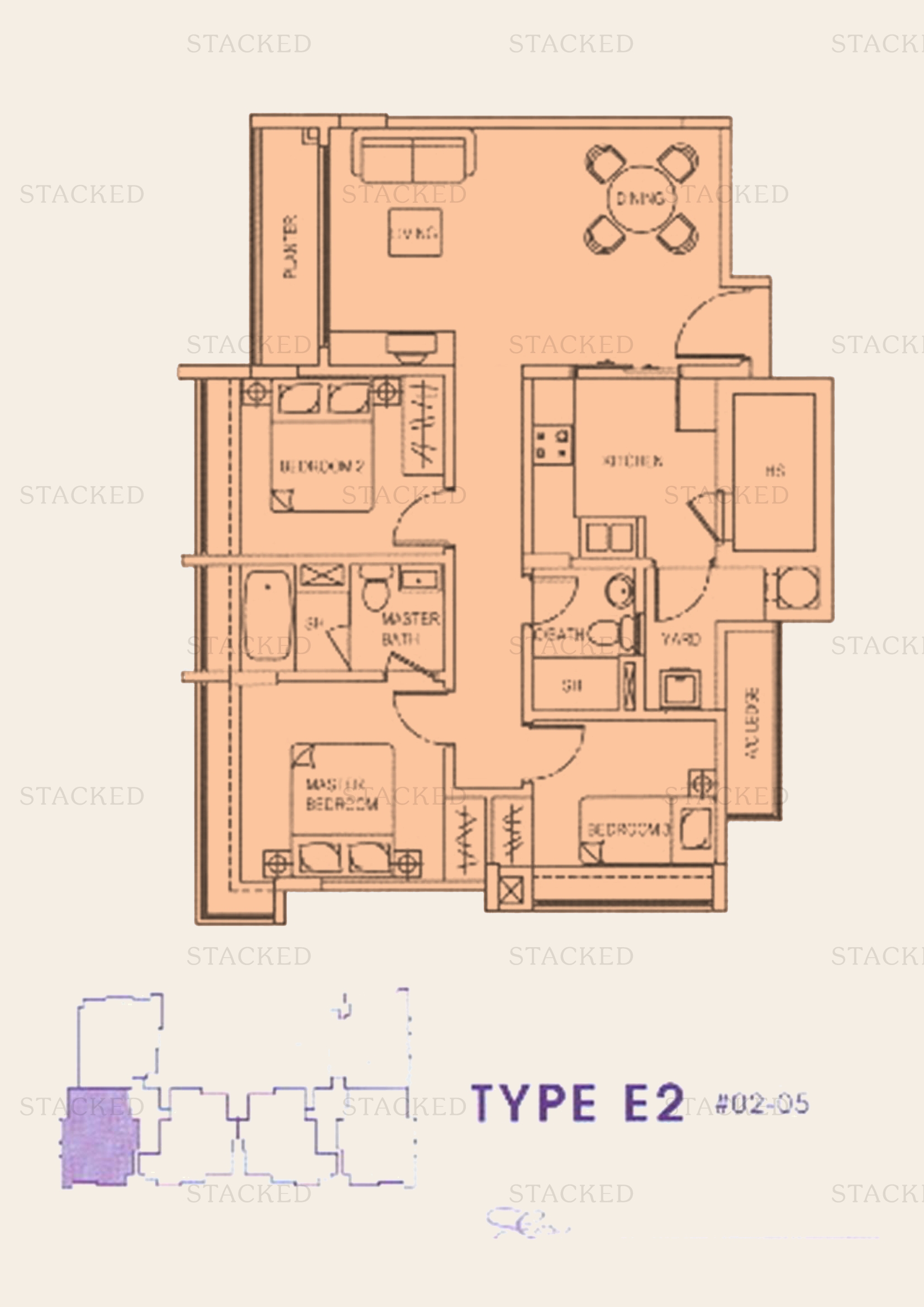 Stacked homes - The Elegance @ Changi Singapore Condo Floor Plans ...