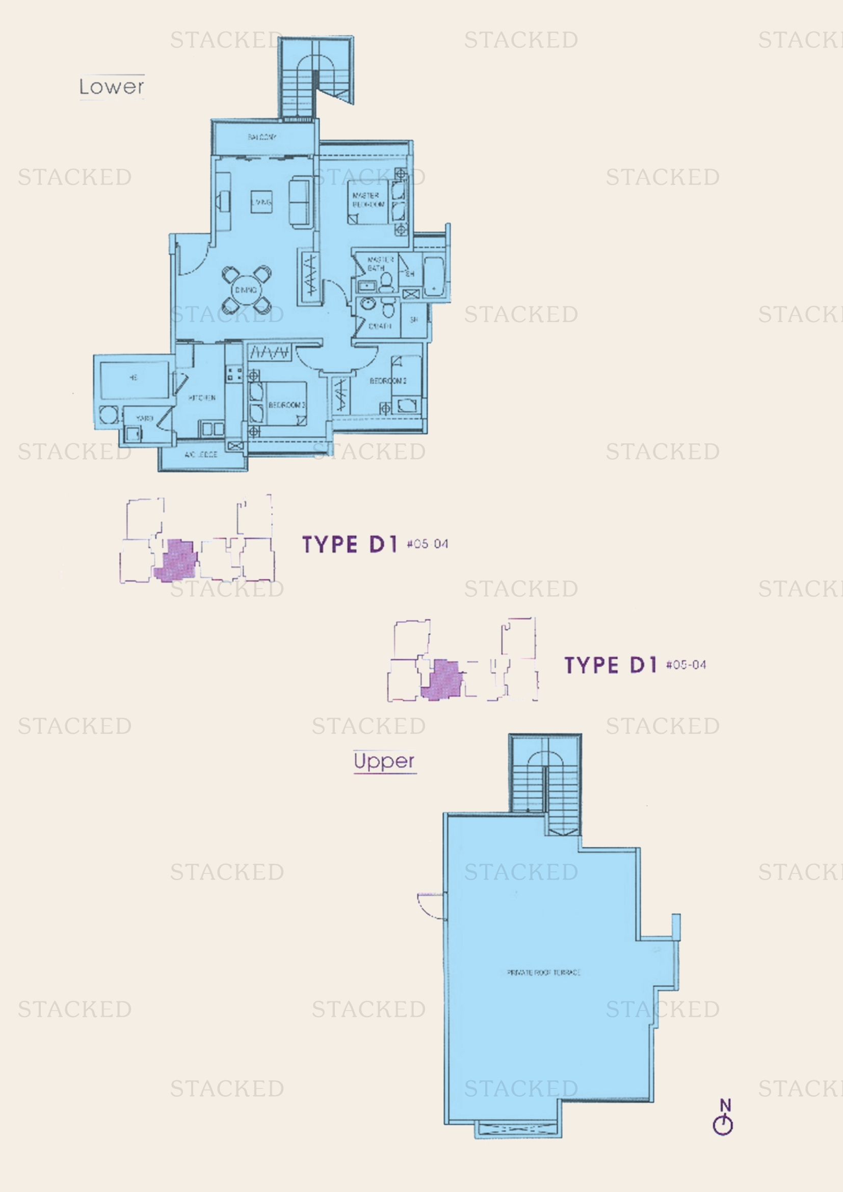 Stacked homes - The Elegance @ Changi Singapore Condo Floor Plans ...