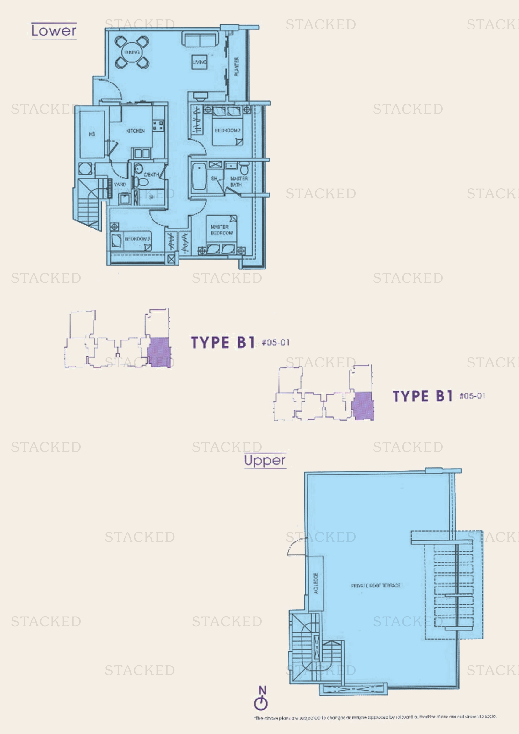 Stacked homes - The Elegance @ Changi Singapore Condo Floor Plans ...