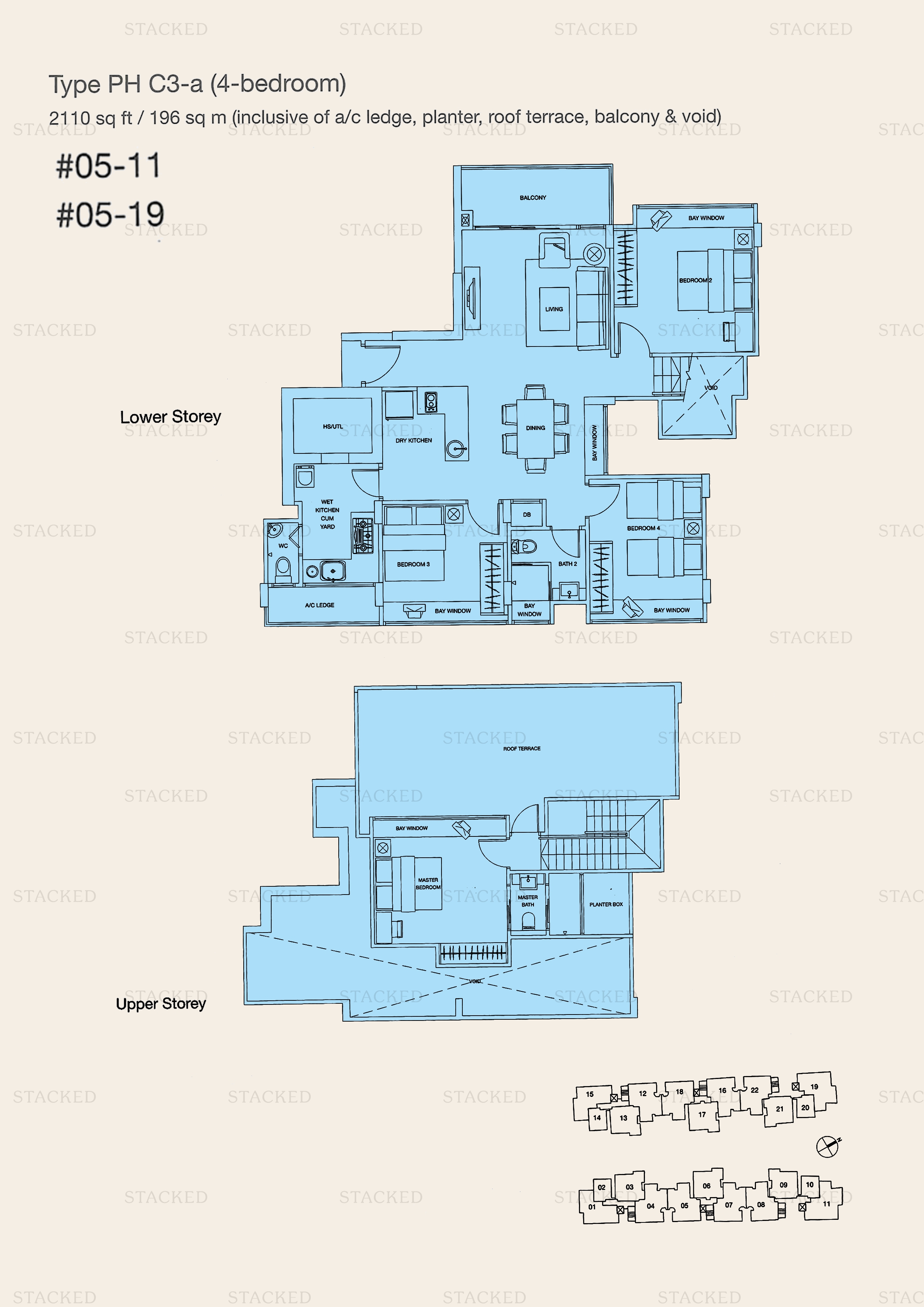 Stacked homes - The Foliage Singapore Condo Floor Plans, Images And ...