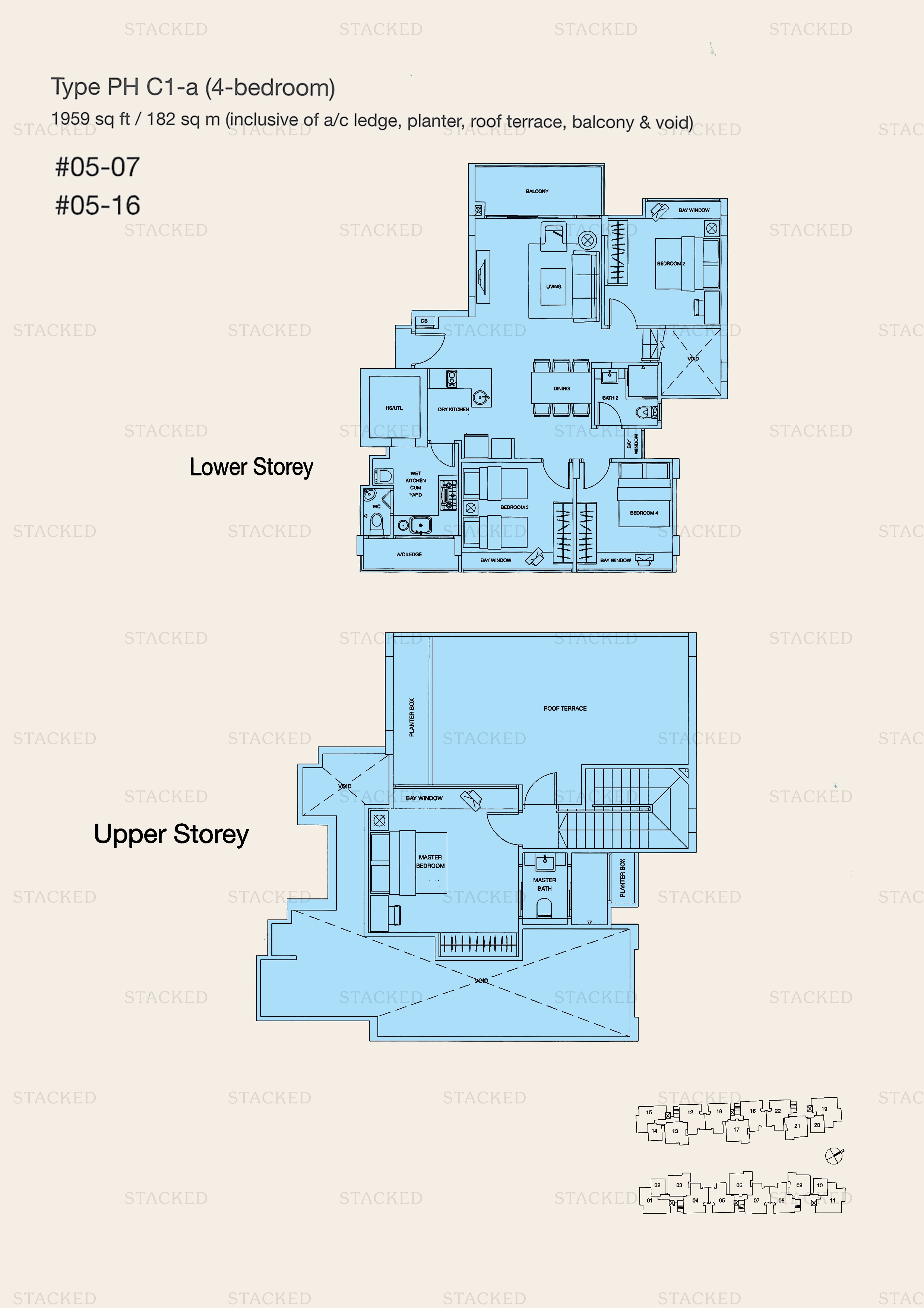 Stacked homes - The Foliage Singapore Condo Floor Plans, Images And ...