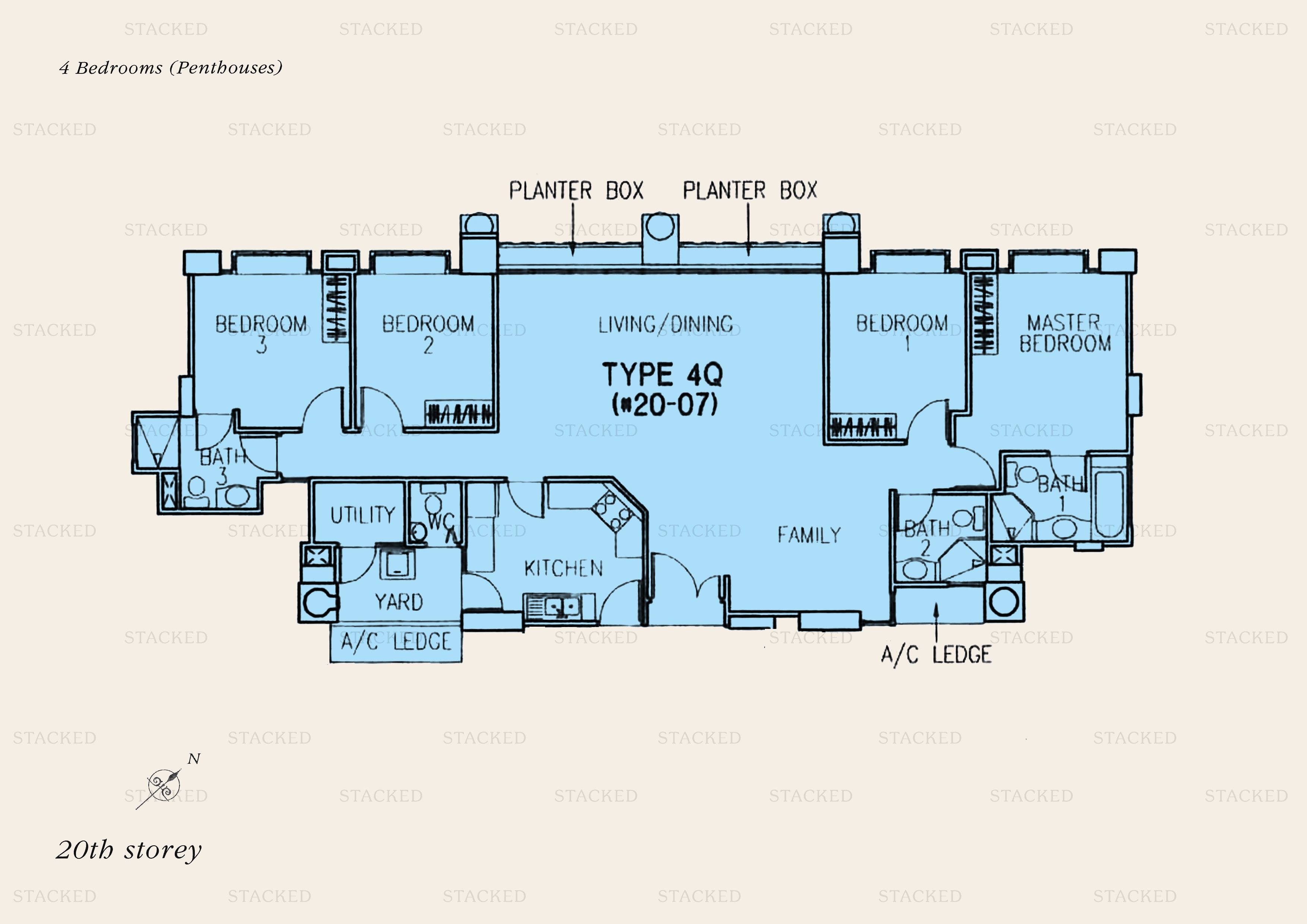 Stacked homes - The Gardens At Bishan Singapore Condo Floor Plans ...