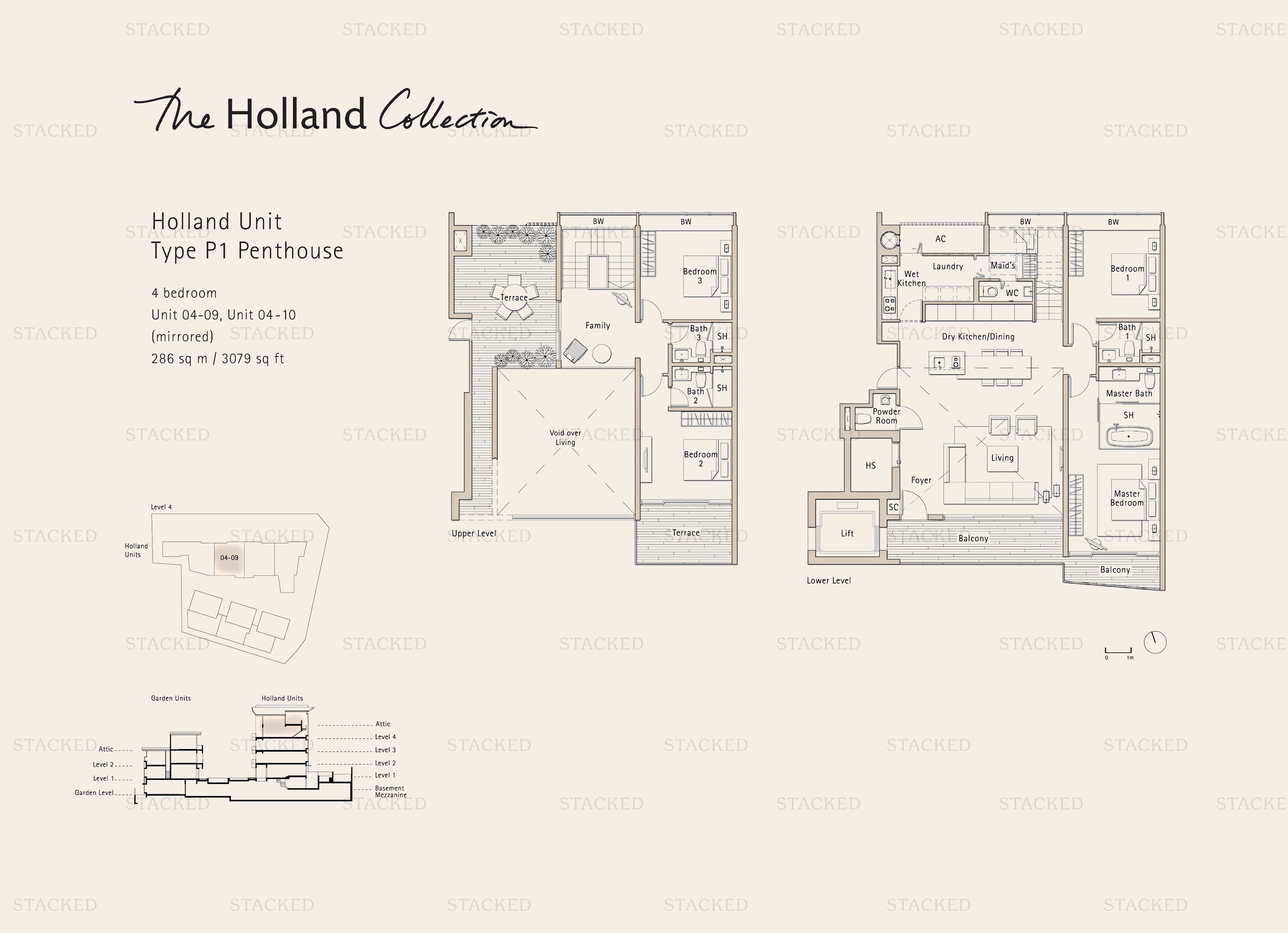 Stacked homes - The Holland Collection Singapore Condo Floor Plans ...