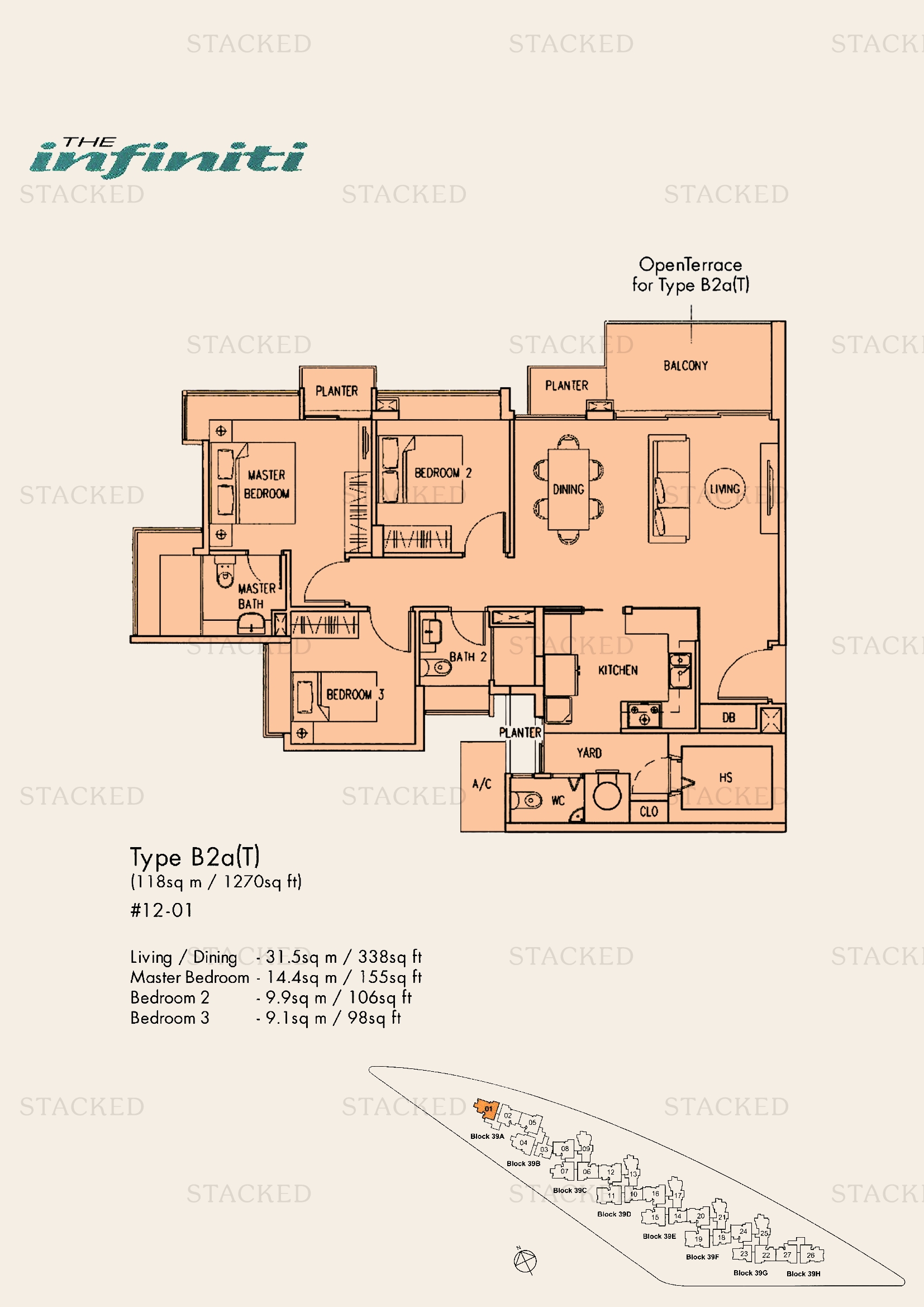 Stacked homes - The Infiniti Singapore Condo Floor Plans, Images And ...