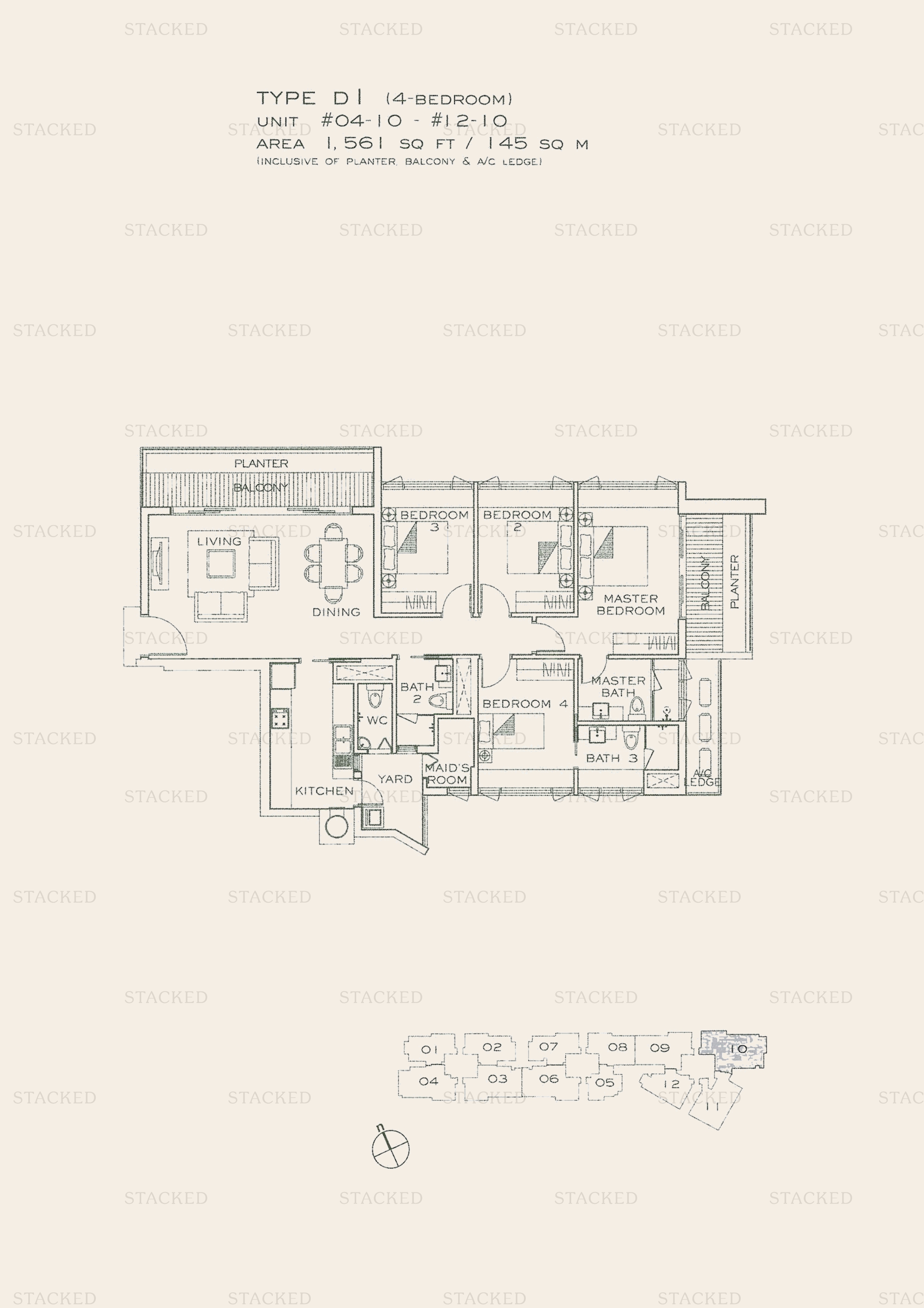 Stacked homes - The Inspira Singapore Condo Floor Plans, Images And ...