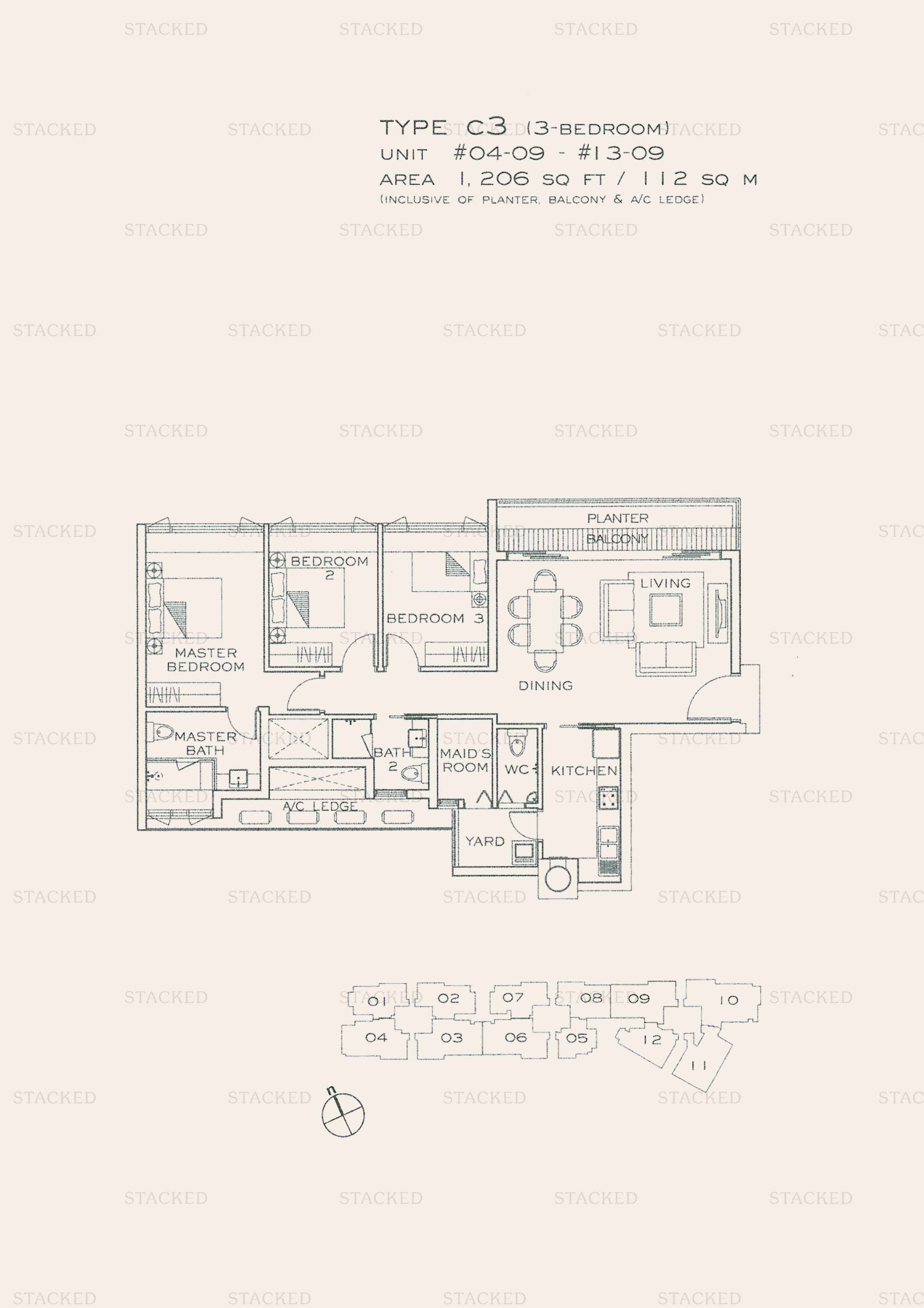 Stacked homes - The Inspira Singapore Condo Floor Plans, Images And ...