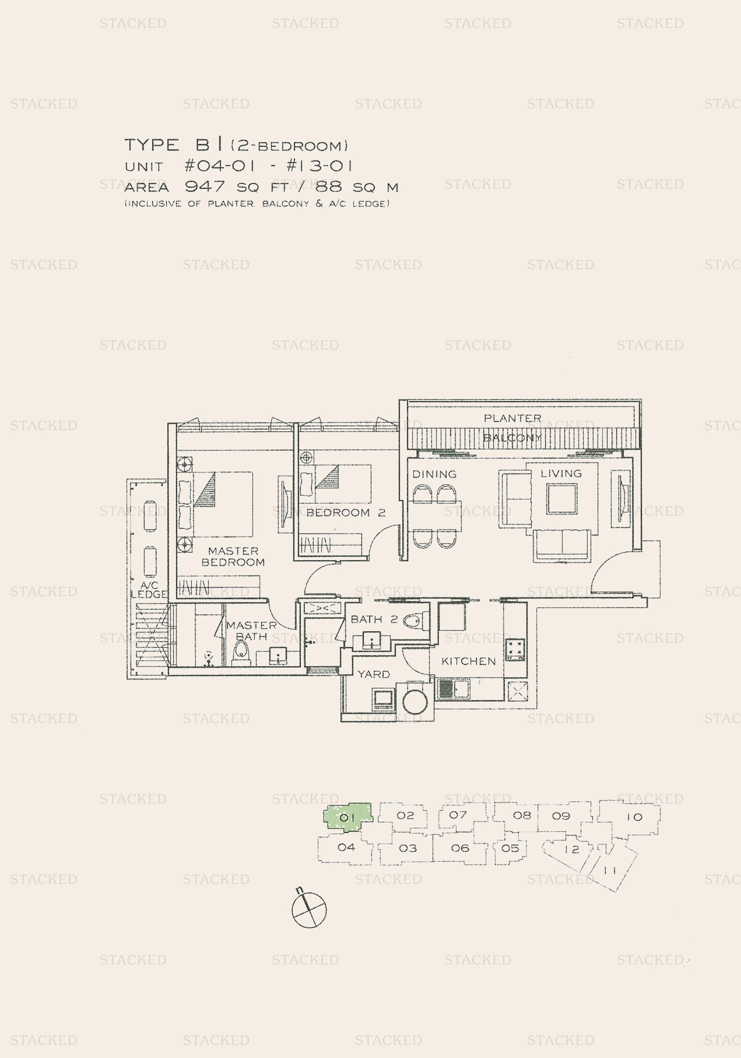 Stacked homes - The Inspira Singapore Condo Floor Plans, Images And ...